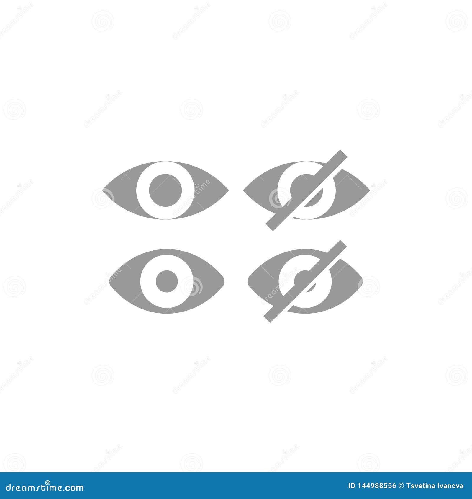 Eye, Hide Show Simple Vector Icon Set. Stock Vector - Illustration of ... Eye, Hide Show Simple Vector Icon Set. Stock Vector - Illustration of ...
