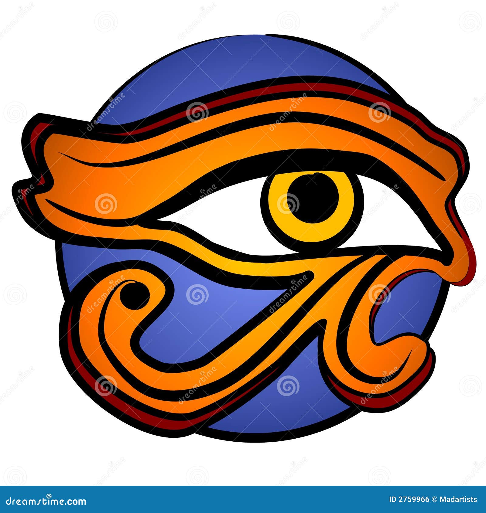 The Eye Of Horus Symbol 2 Picture. Image: 2759966