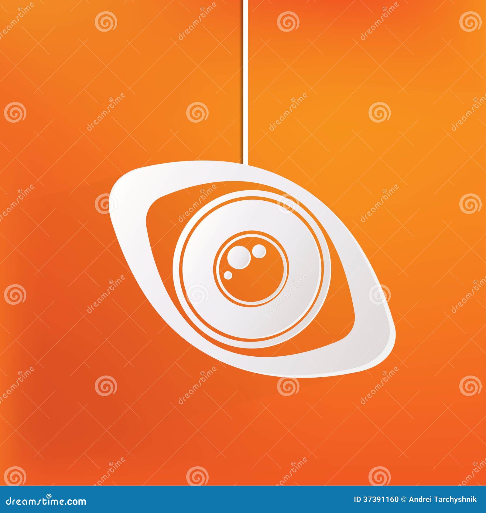 Eye icon, human eye symbol stock vector. Illustration of clip - 37391160