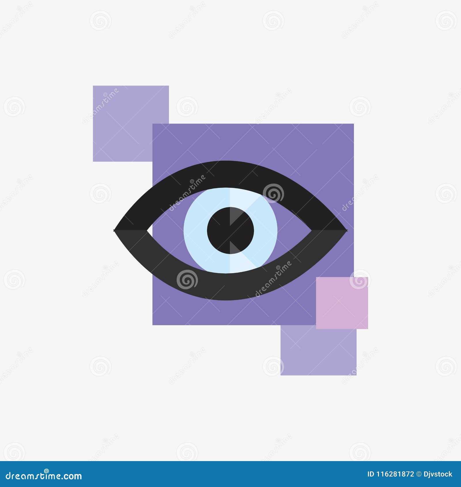 Eye icon image stock vector. Illustration of eyelashes - 116281872