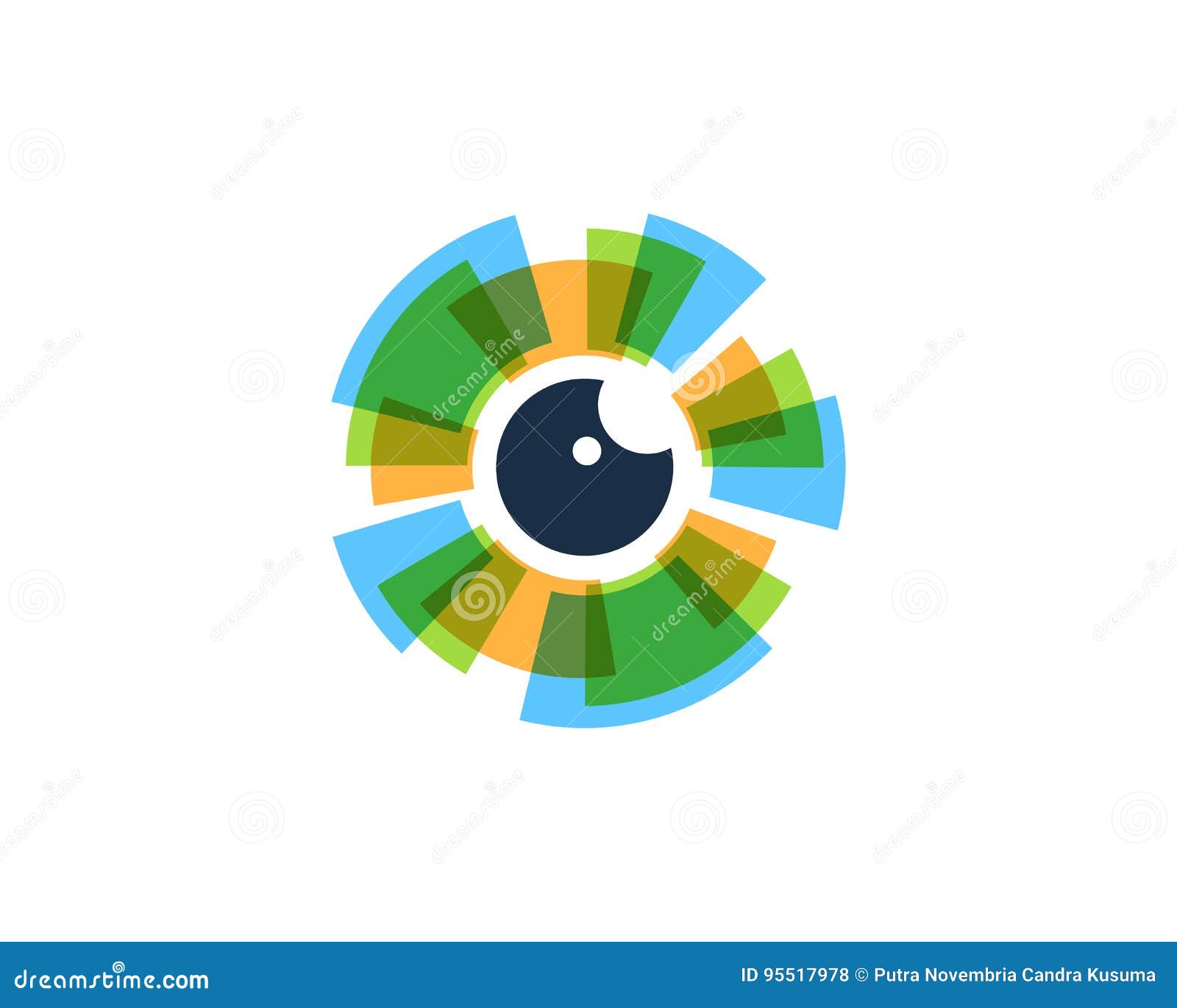 Eye Icon Logo Design Element Stock Vector - Illustration of science ...