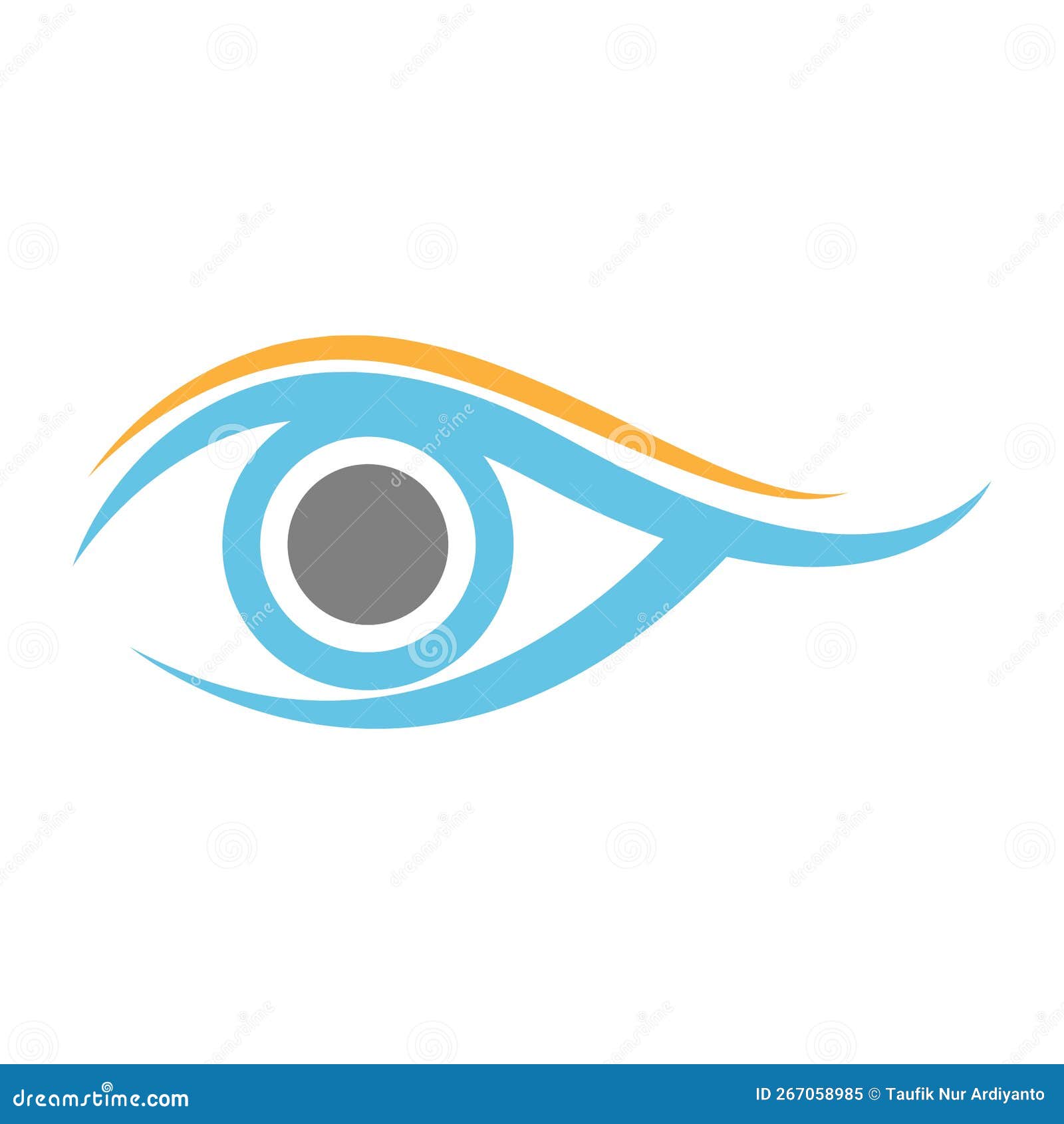 Eye icon logo design stock vector. Illustration of lens - 267058985