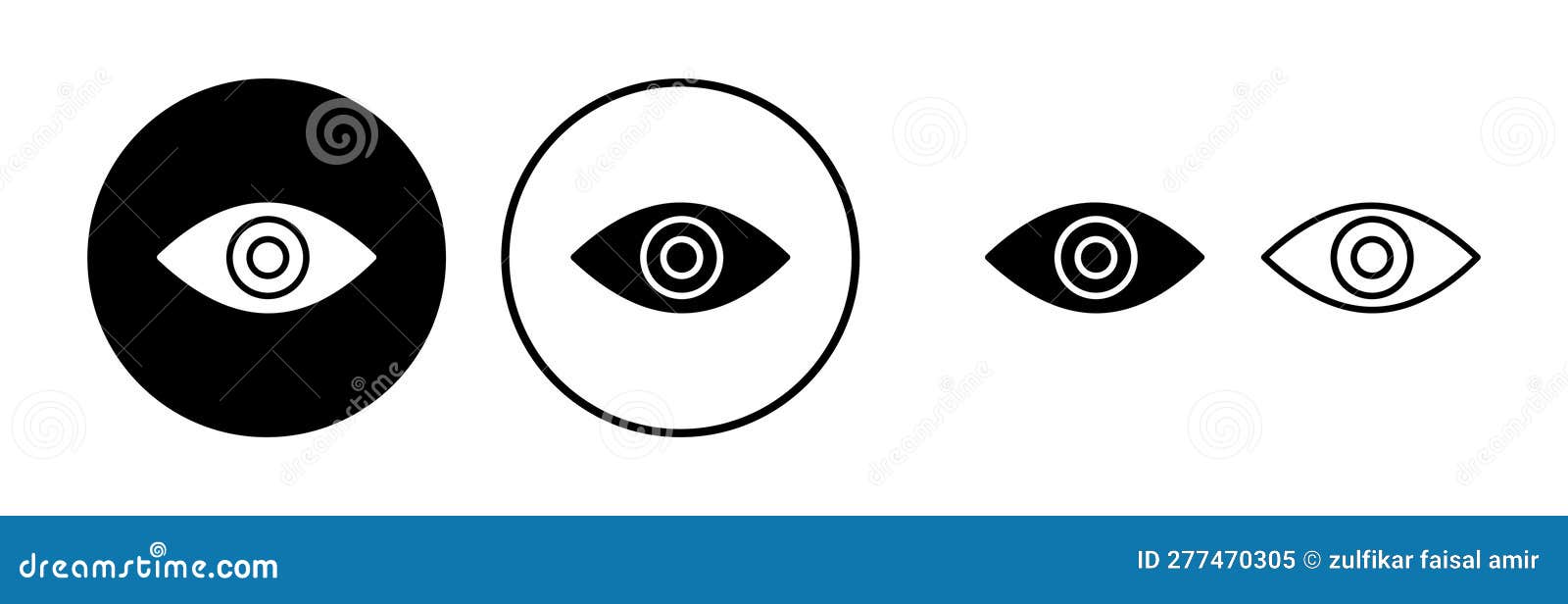 Eye Icon. Look and Vision Icon Stock Vector - Illustration of icon ...