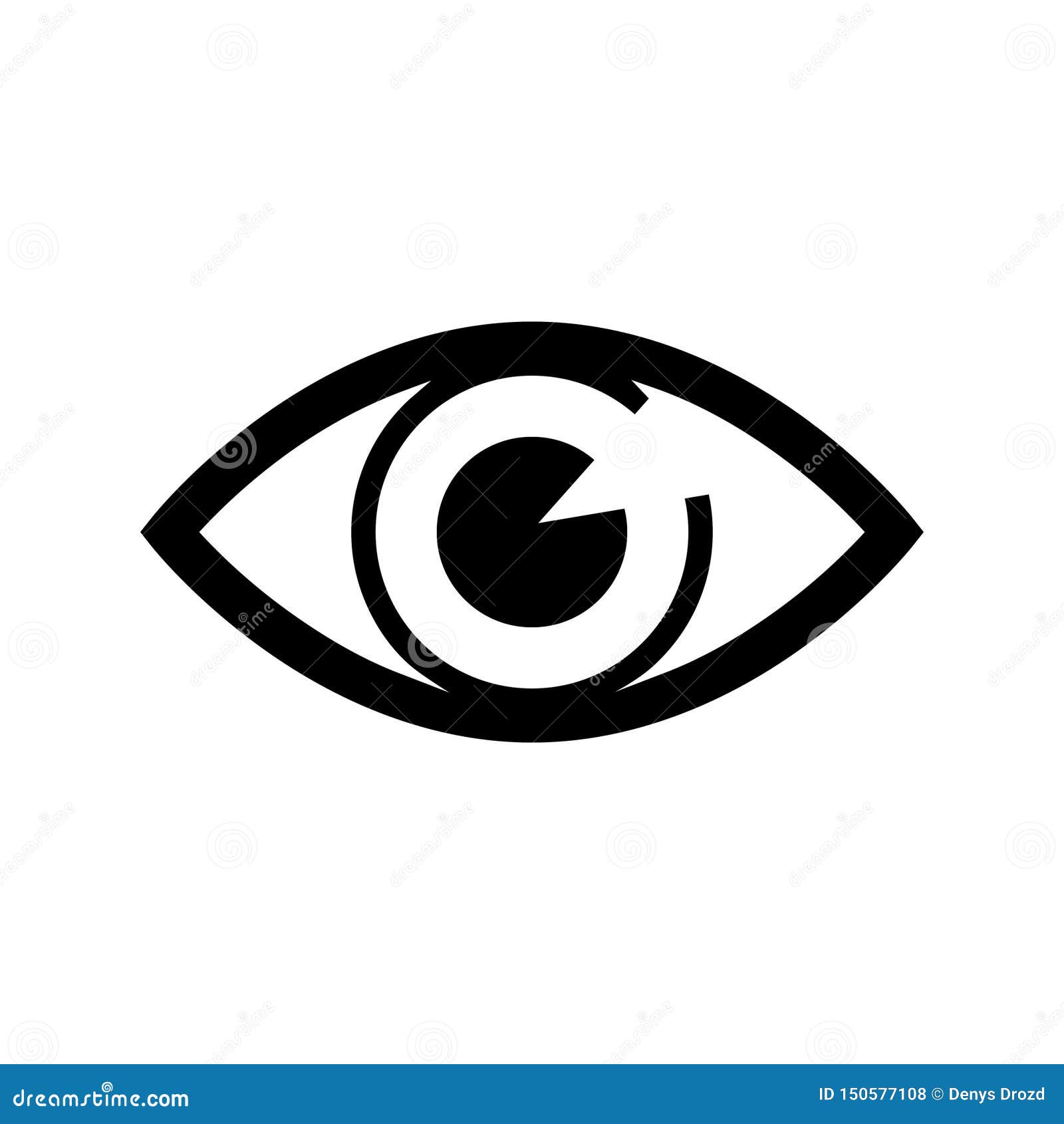 Eye Icon Symbol Vector. Mail Icon Symbols Vector. Symbol for Web Site ...