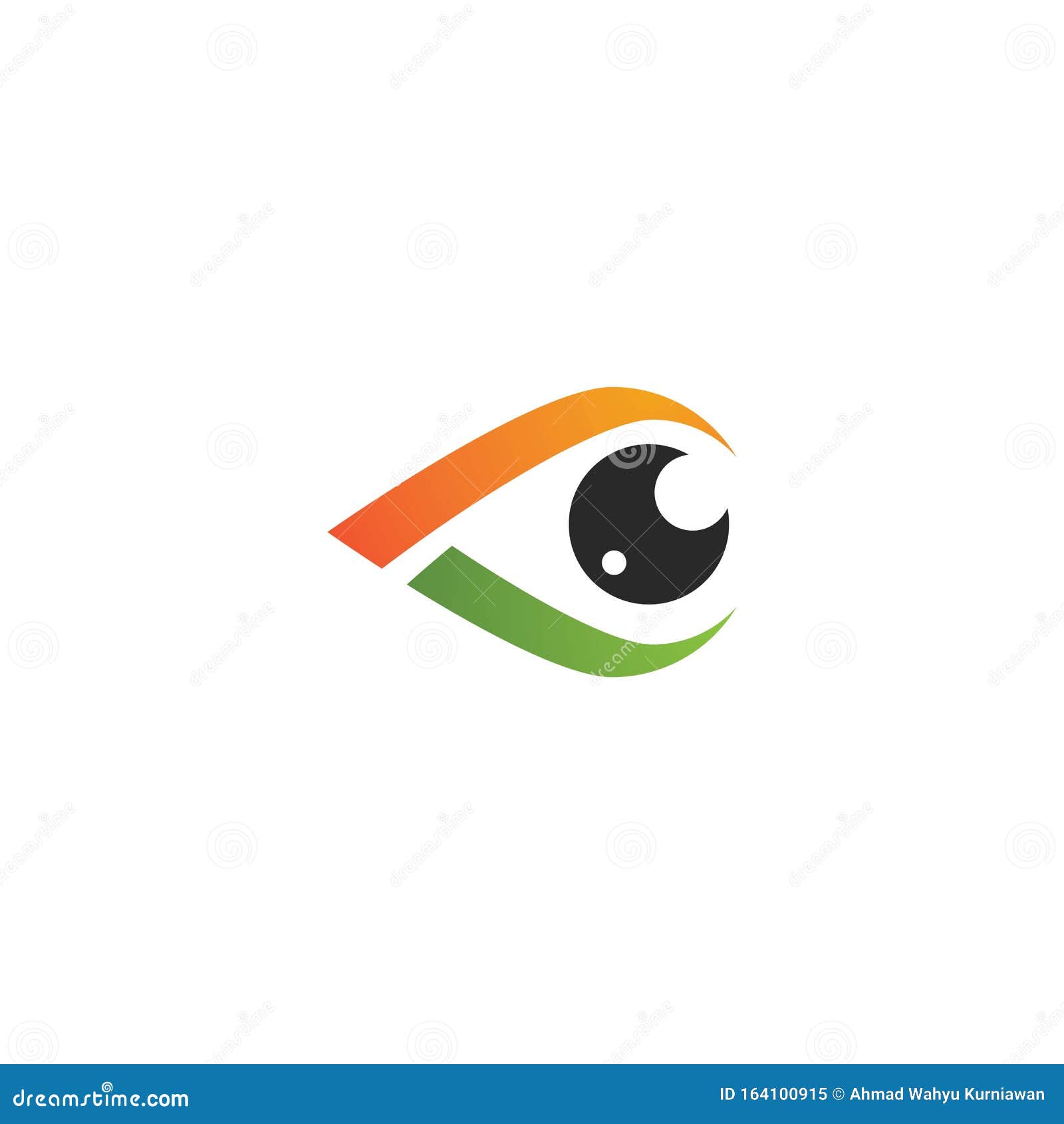 Eye Illustration Logo Vector Stock Vector - Illustration of symbol ...