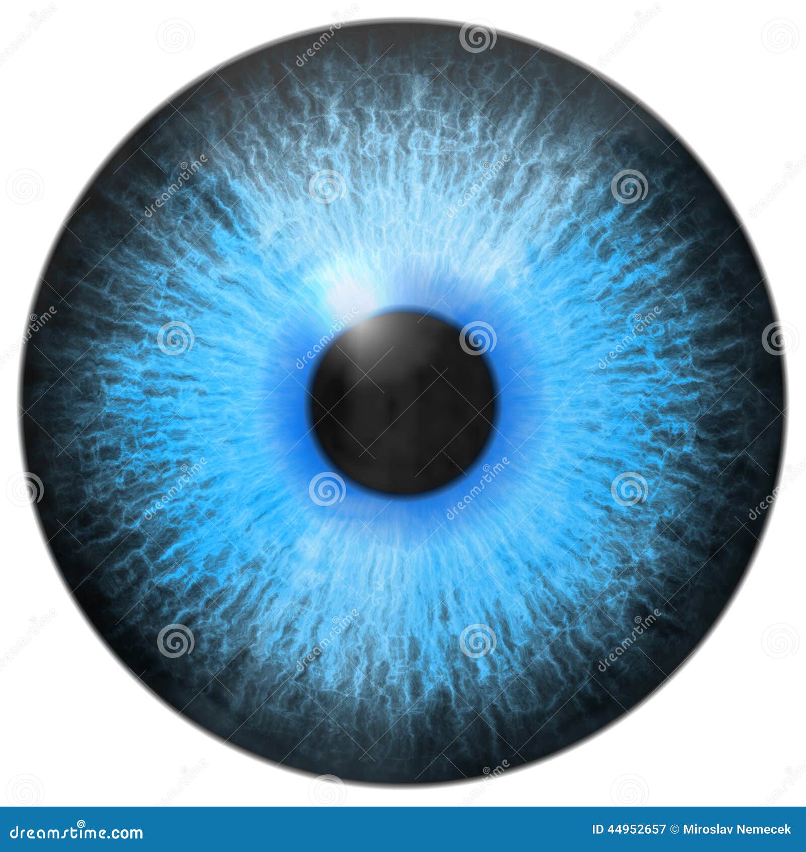 Eye Iris Generated Hires Texture Stock Illustration - Illustration of ...