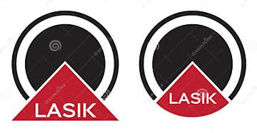 Eye Lasik Icon , Logo and Vector Stock Vector - Illustration of surgery ...