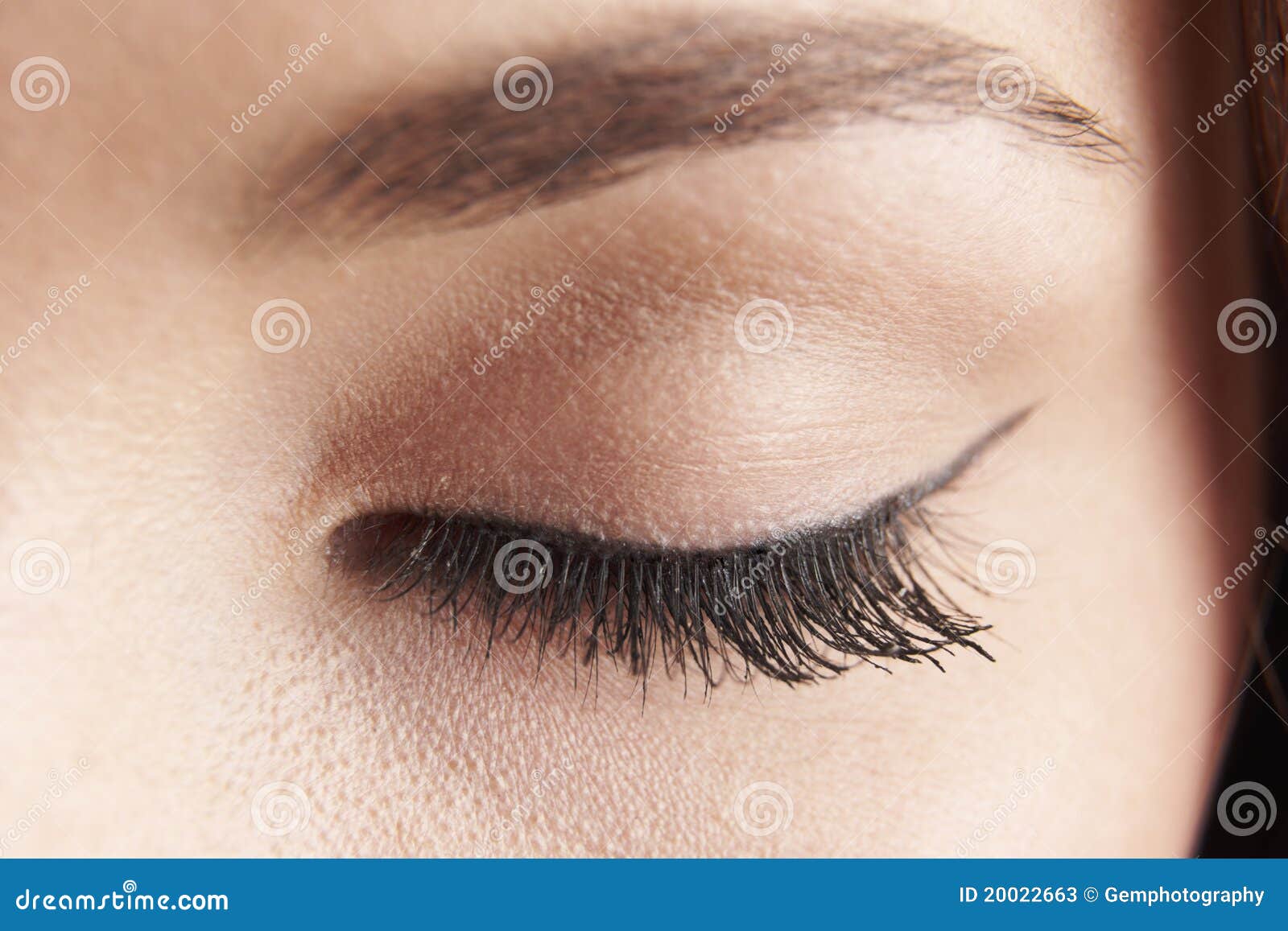 Eye lid stock image. Image of beauty, macro, eyelash - 20022663