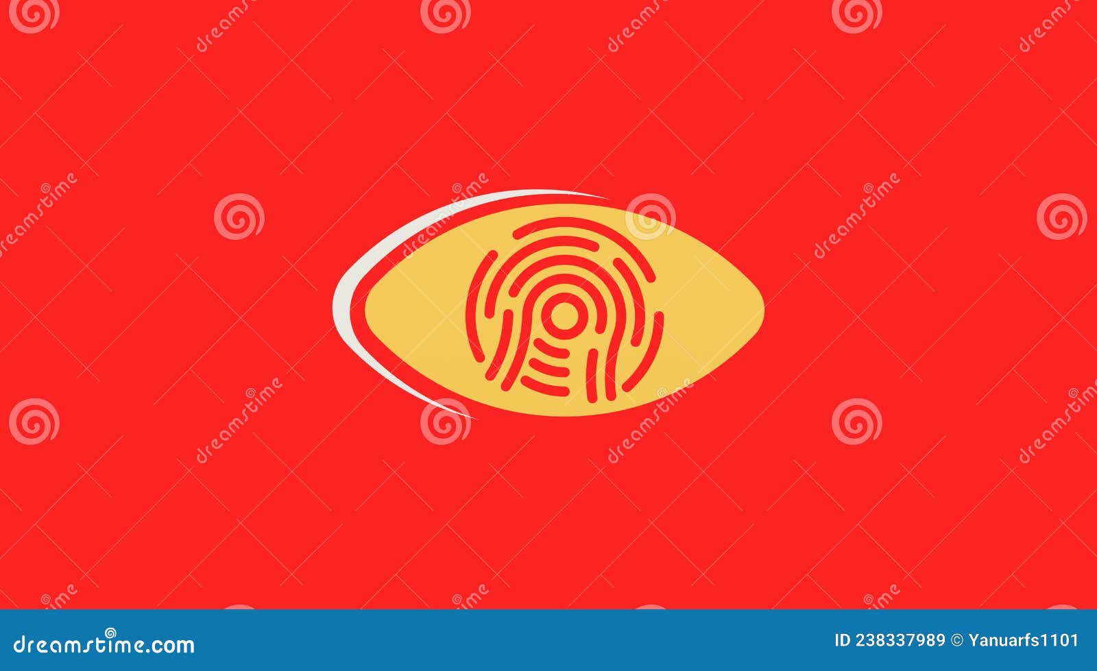 An Eye Logo Design Concept Vector Stock Illustration - Illustration of ...