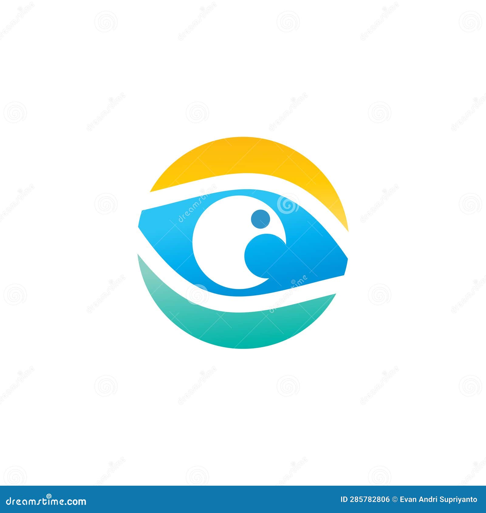 Eye Logo Vector Illustration Business Element and Symbol Design Stock ...