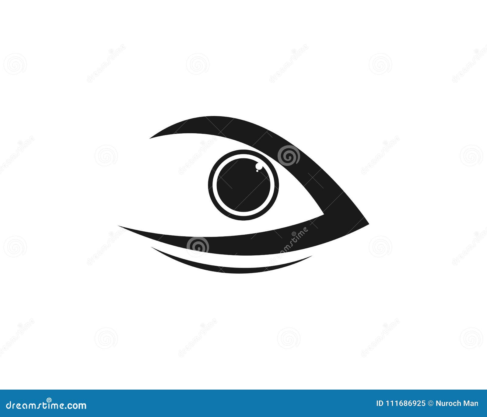 Eye logos vector template stock vector. Illustration of concept - 111686925