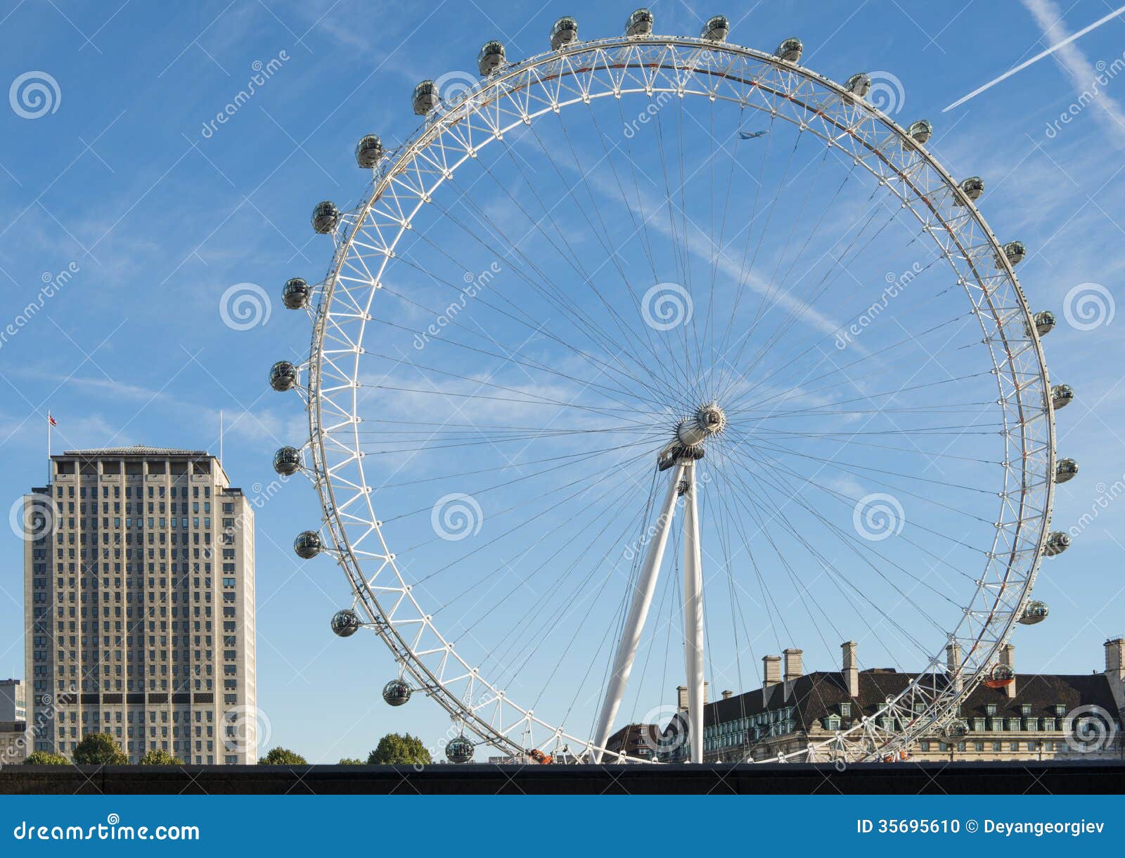 The eye London editorial image. Image of british, cityscape - 35695610