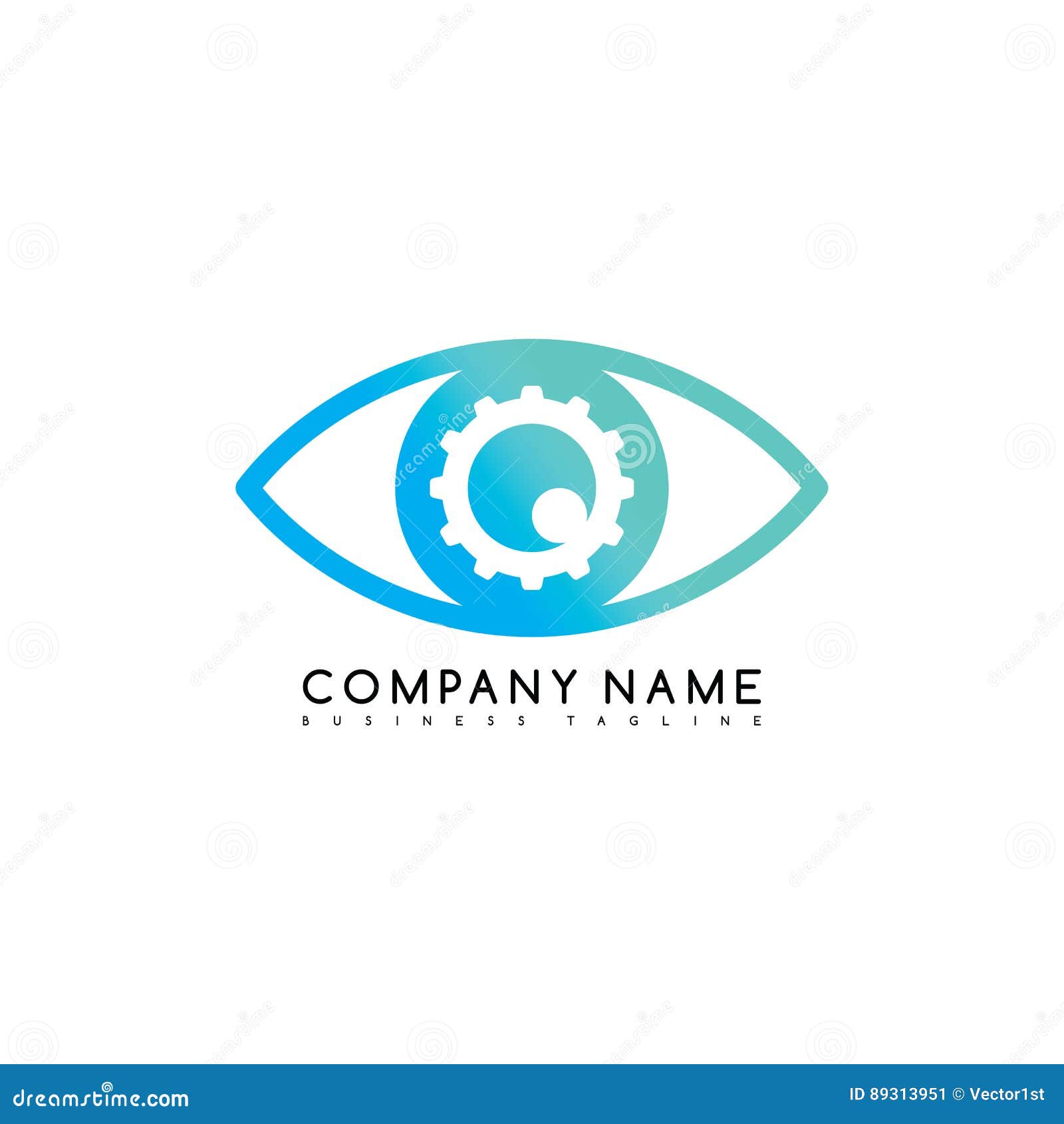 Eye Look See Logo Logotype Template Art Stock Vector - Illustration of ...