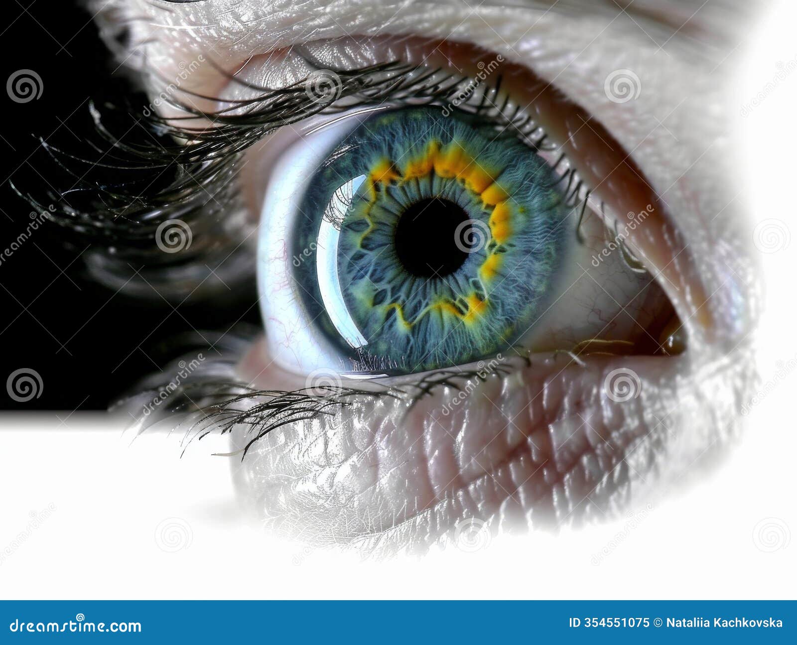 Eye of the Man, Illustration Stock Illustration - Illustration of ...