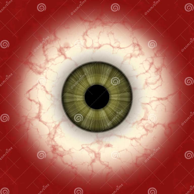 Eye map stock illustration. Illustration of ophtamology - 5345586