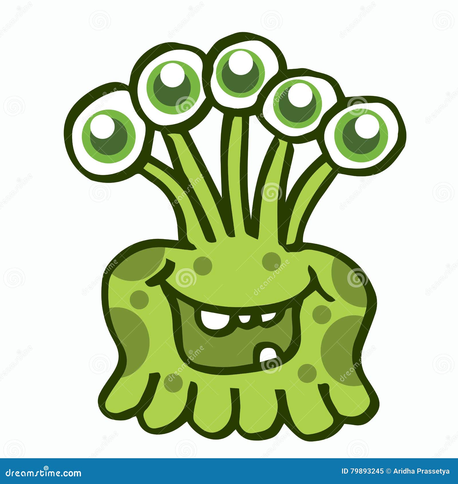 Eye Monster Cartoon Design Vector Stock Vector - Illustration of kids ...