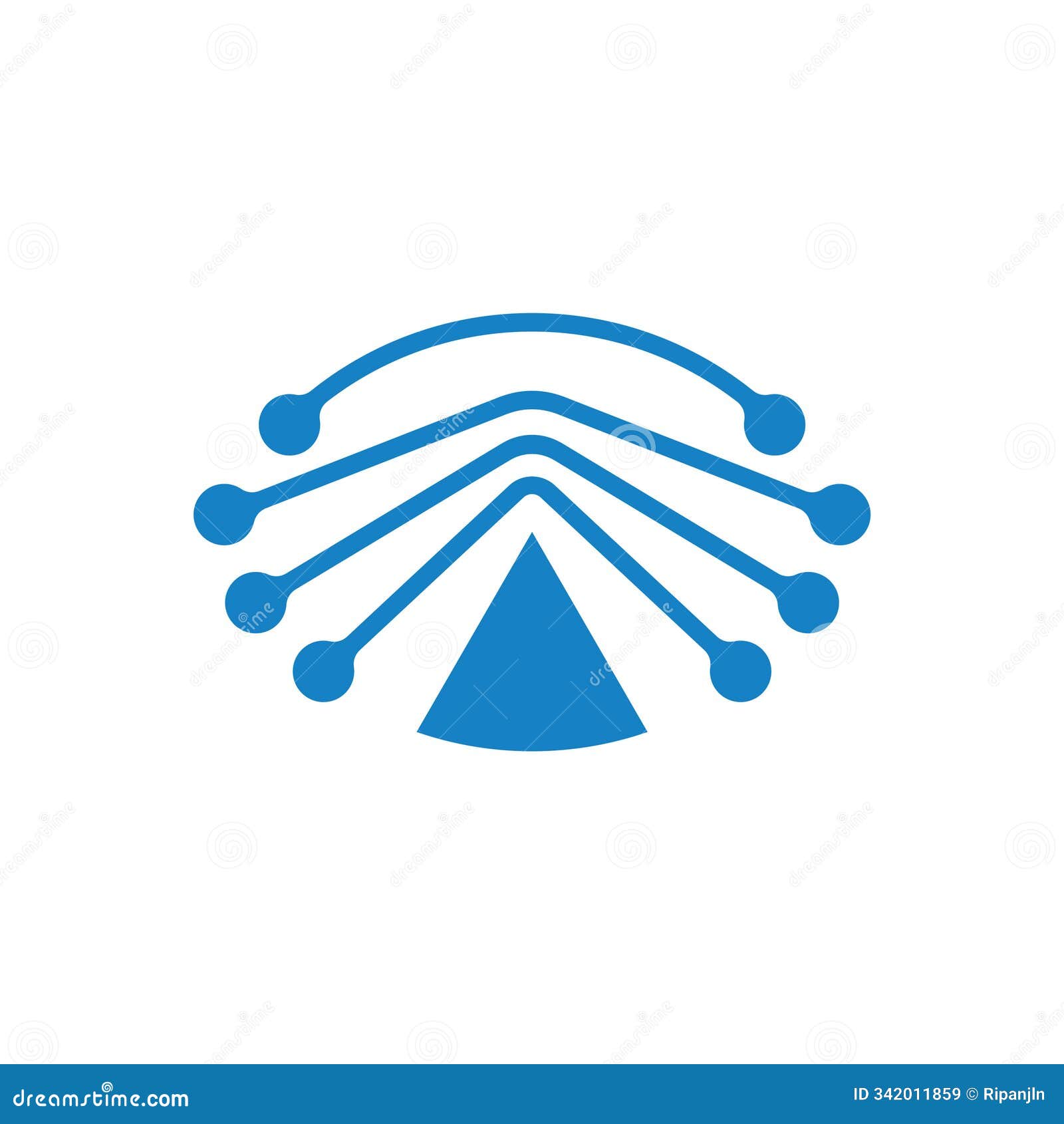 Eye Optics Tech Logo Design Stock Illustration - Illustration of modern ...