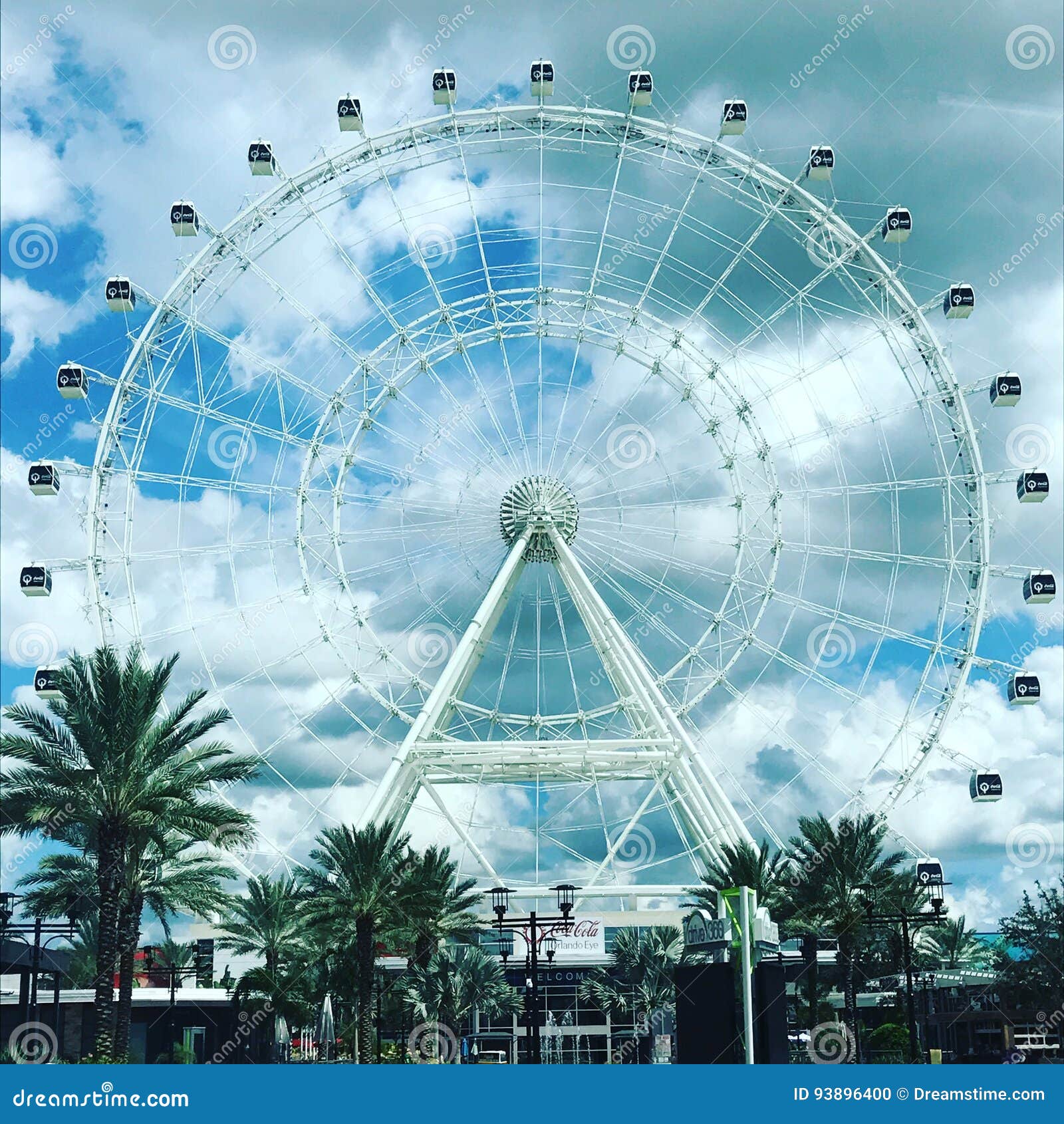 The eye editorial image. Image of orlando, merrygoroung - 93896400