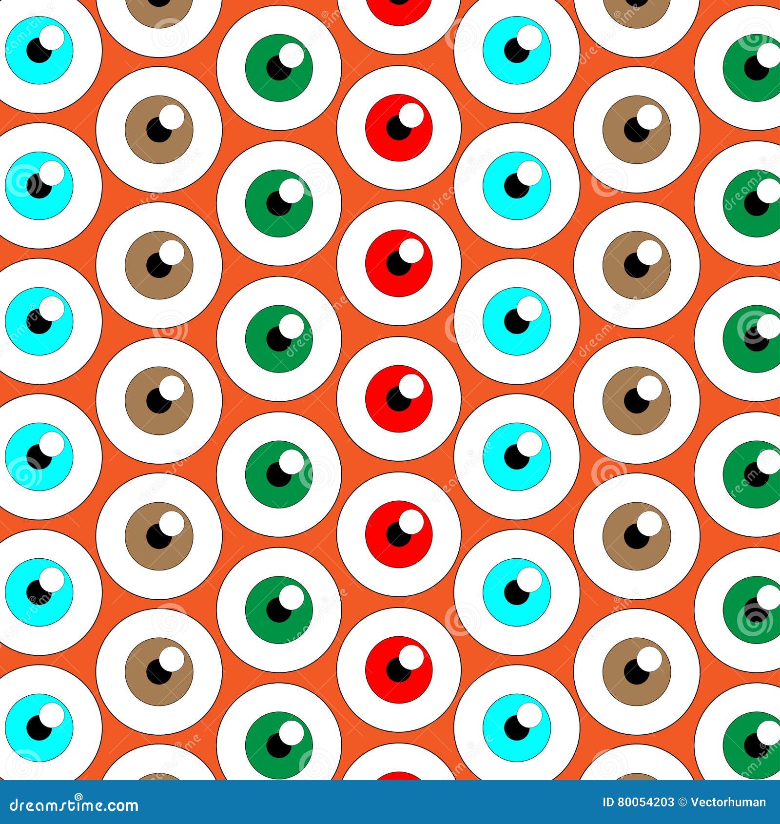 Eye pattern stock vector. Illustration of geometric, blue - 80054203