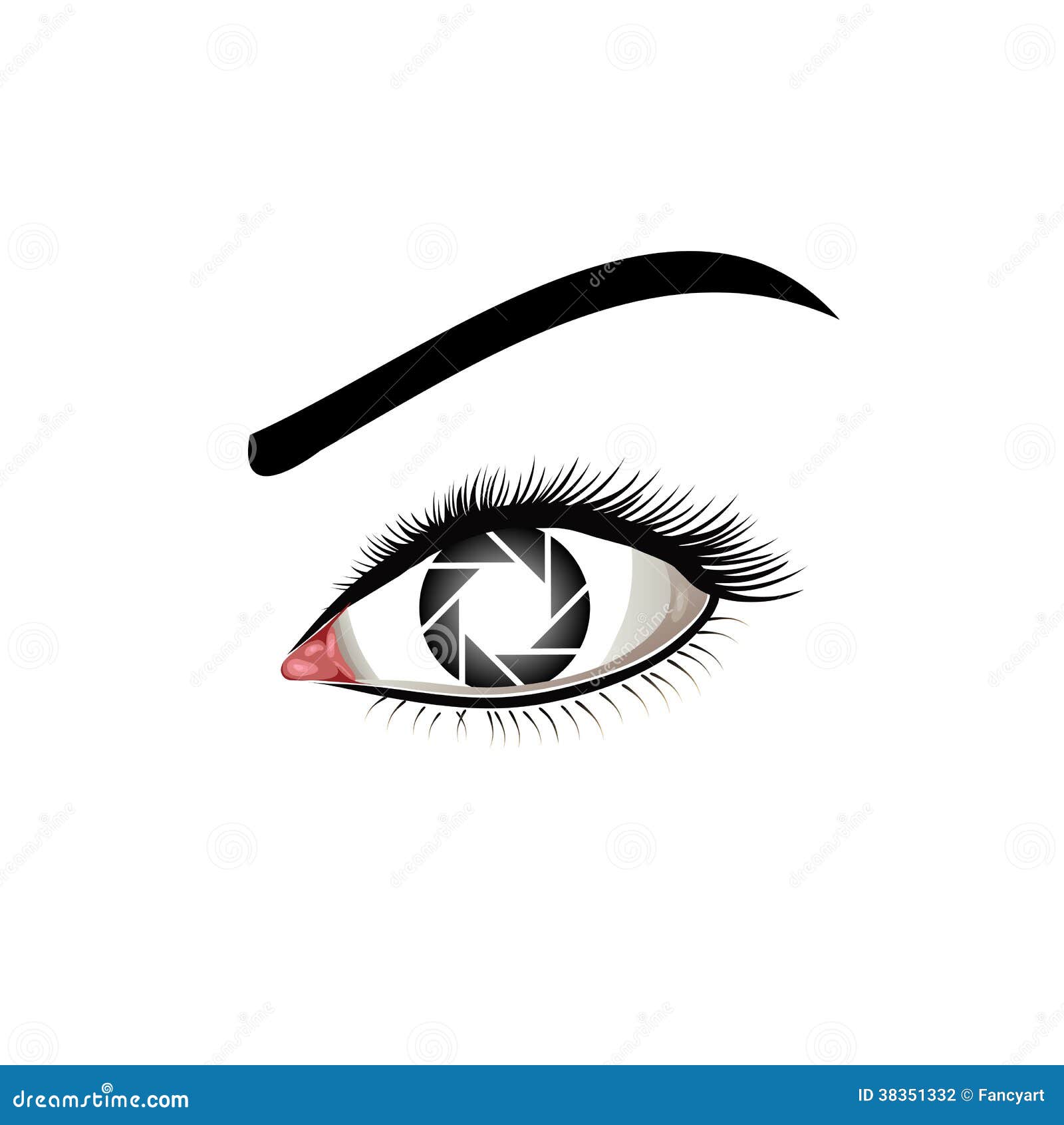 Eye photography logo stock vector. Illustration of multimedia - 38351332