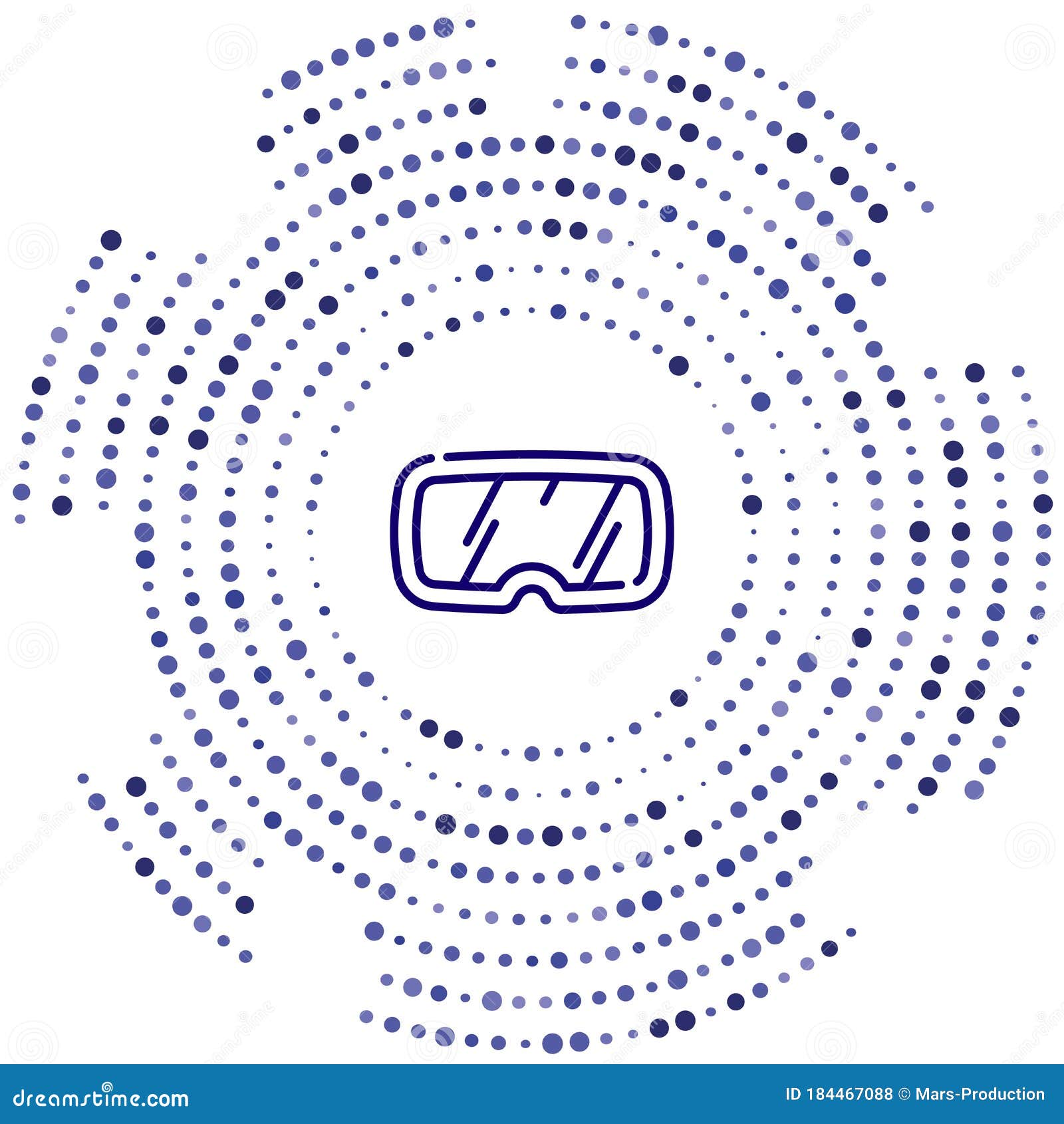 Eye Protection Vector Icon. Eye Protection Editable Stroke Stock Vector ...