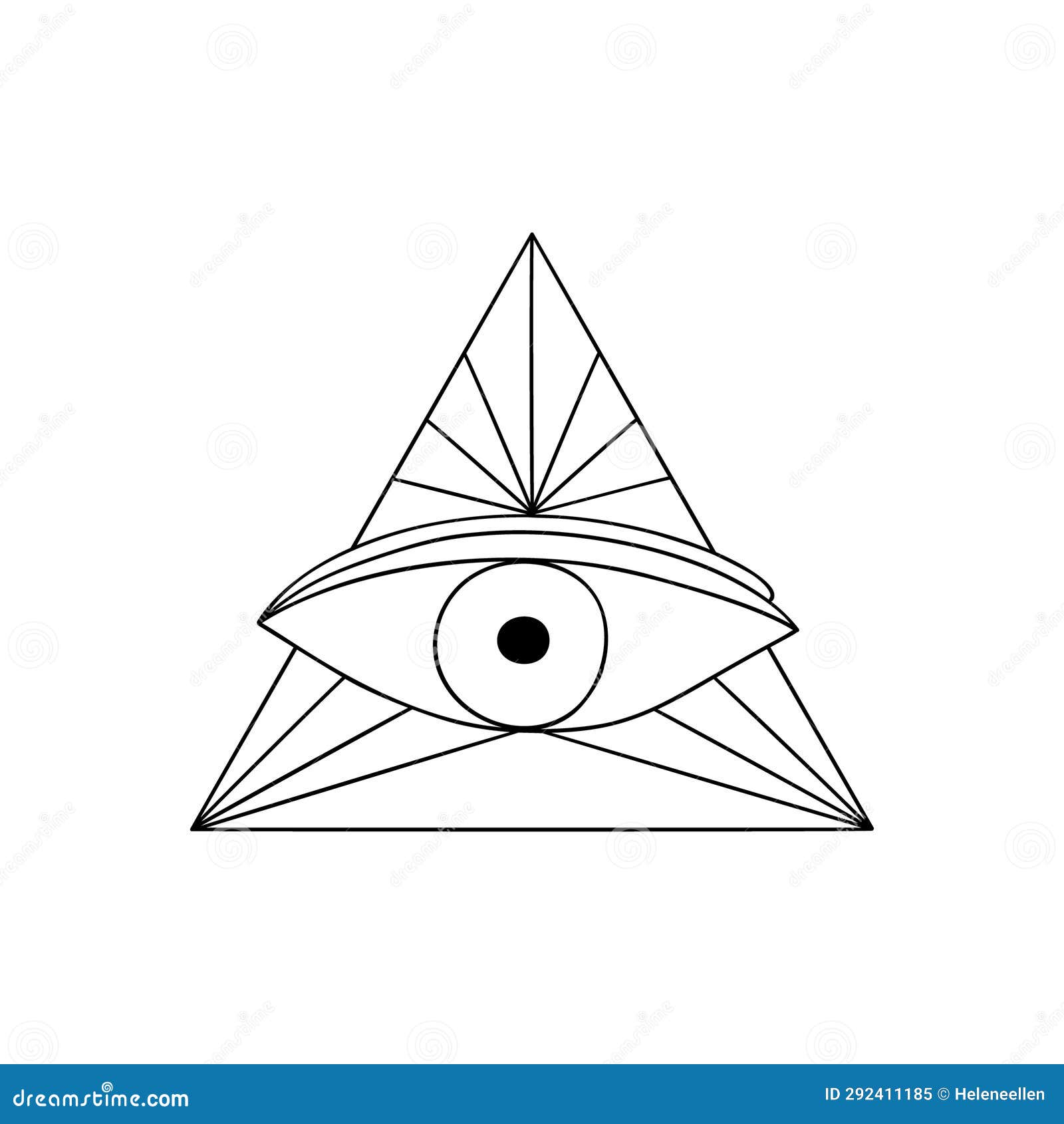 Eye Of Providence, All-seeing Eye Esoteric Freemason Religious ...