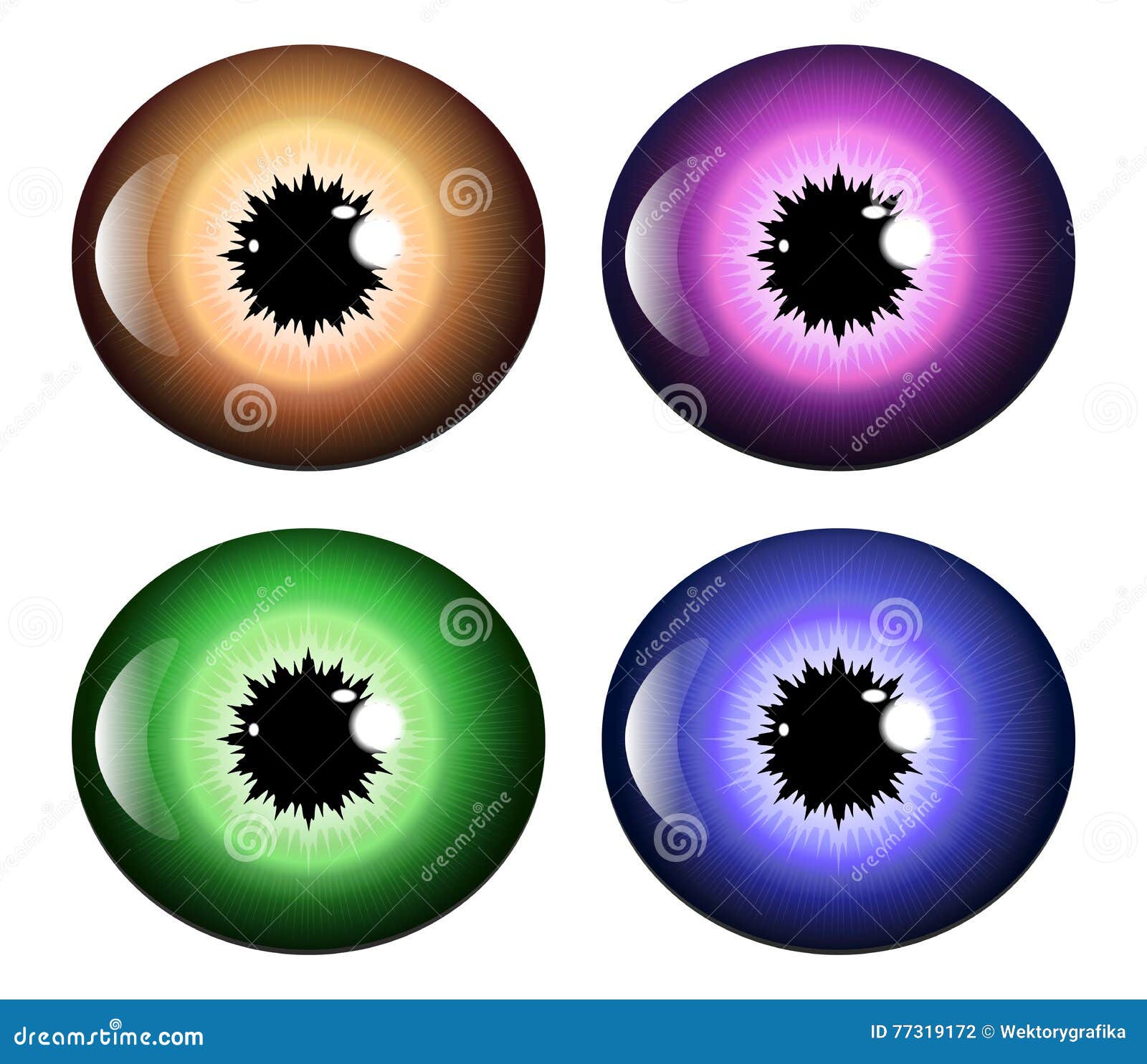 Eye, Pupil, Iris, Vector Symbol Icon Design. | CartoonDealer.com #77319359