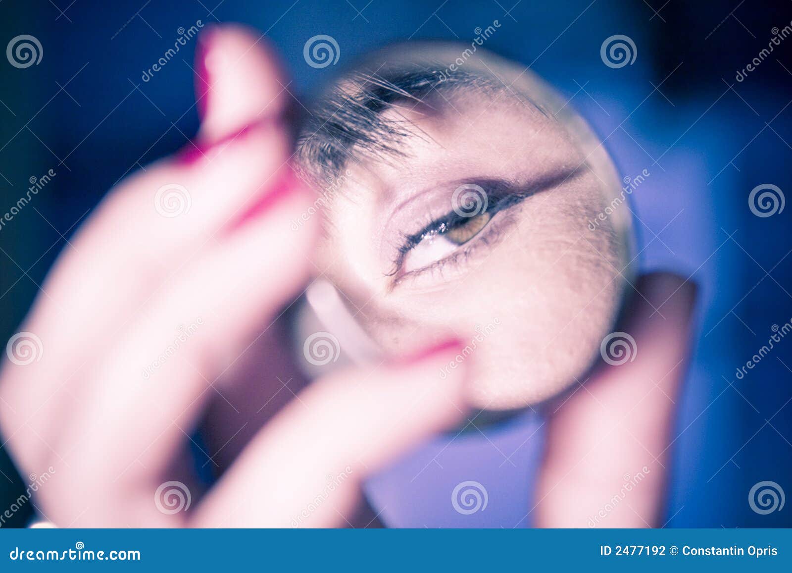 Eye Reflection Stock Photography - Image: 2477192