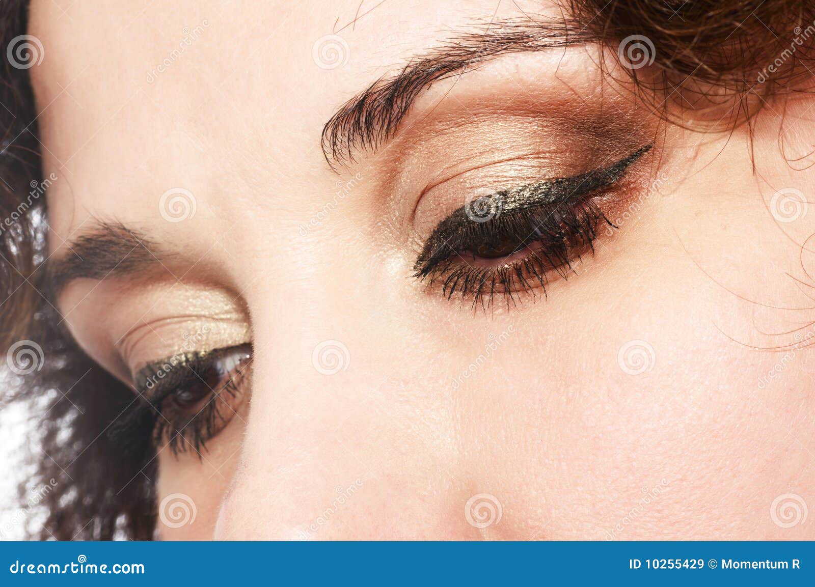 Eye shadow stock image. Image of eyesight, adults, beautiful - 10255429