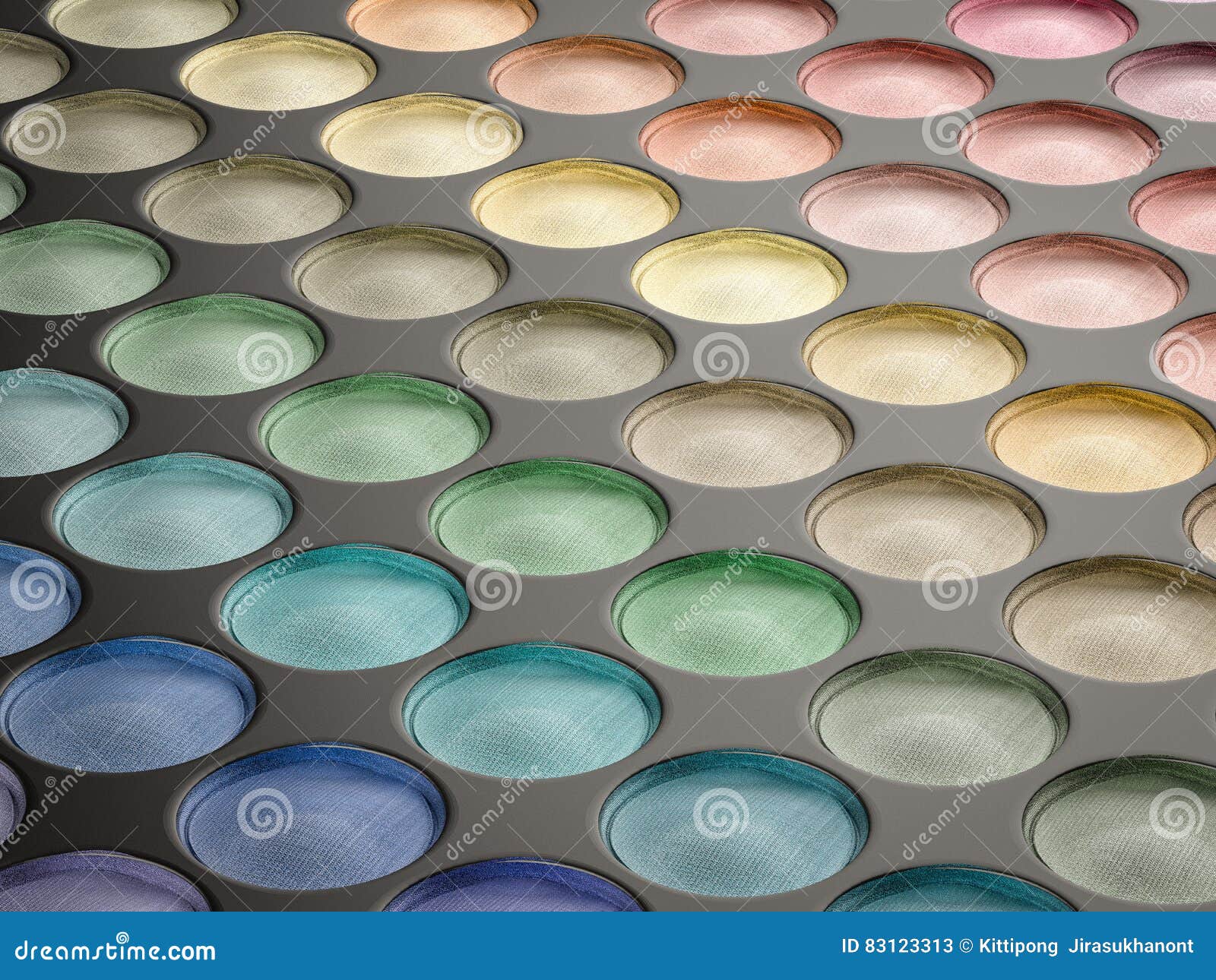 Eye shadow stock illustration. Illustration of multicolour - 83123313