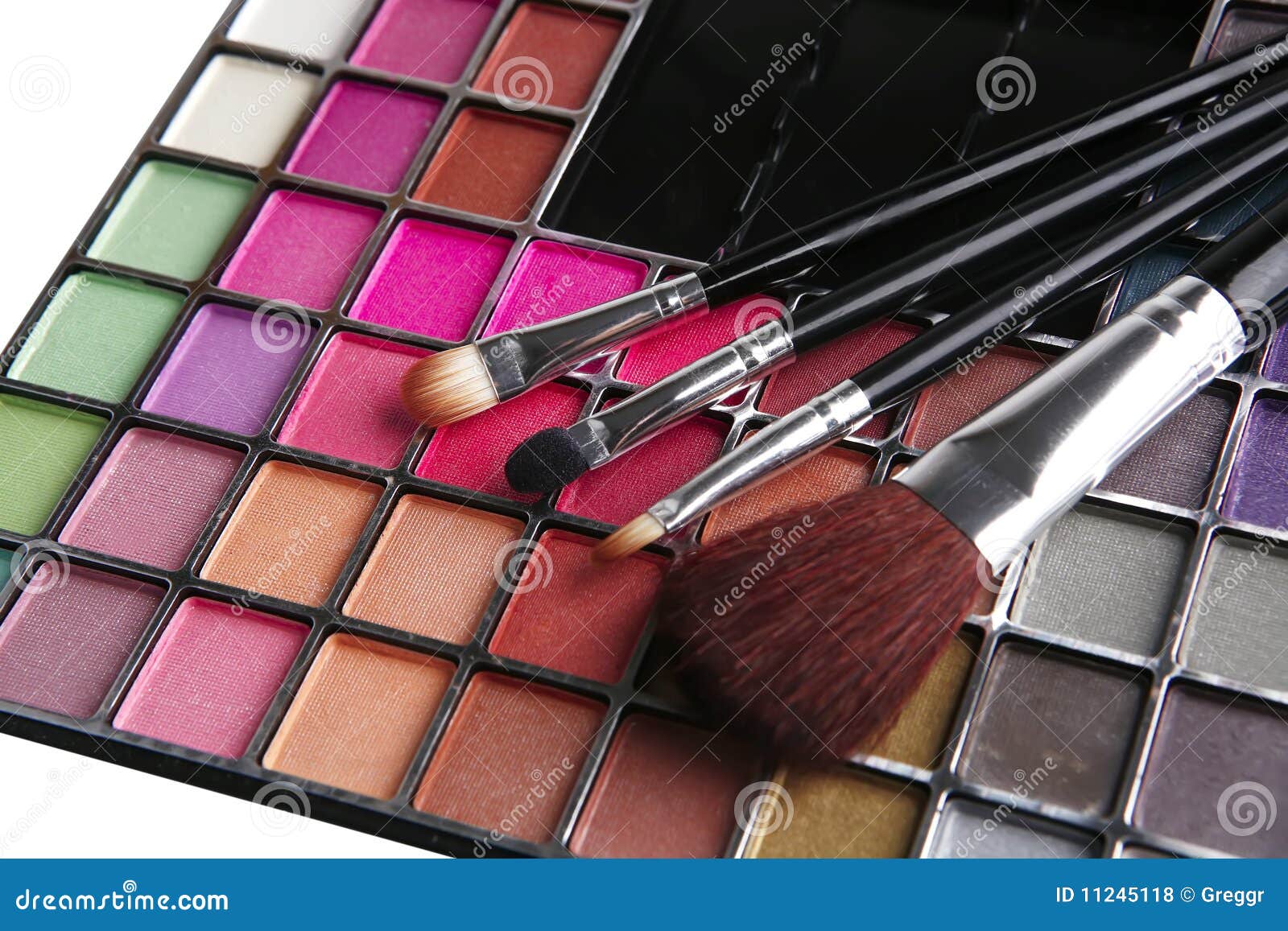 Eye shadow kit stock photo. Image of over, glamorous - 11245118