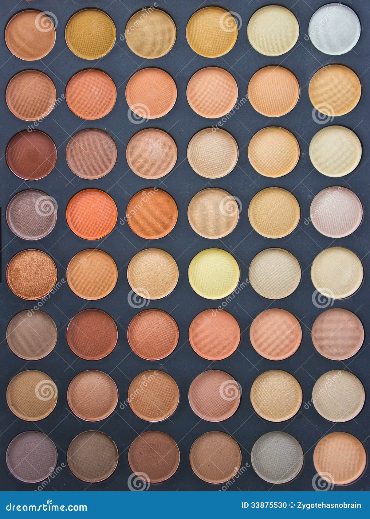 Eye Shadow Make Up Palette. Stock Photo - Image of shadow, beautiful ...