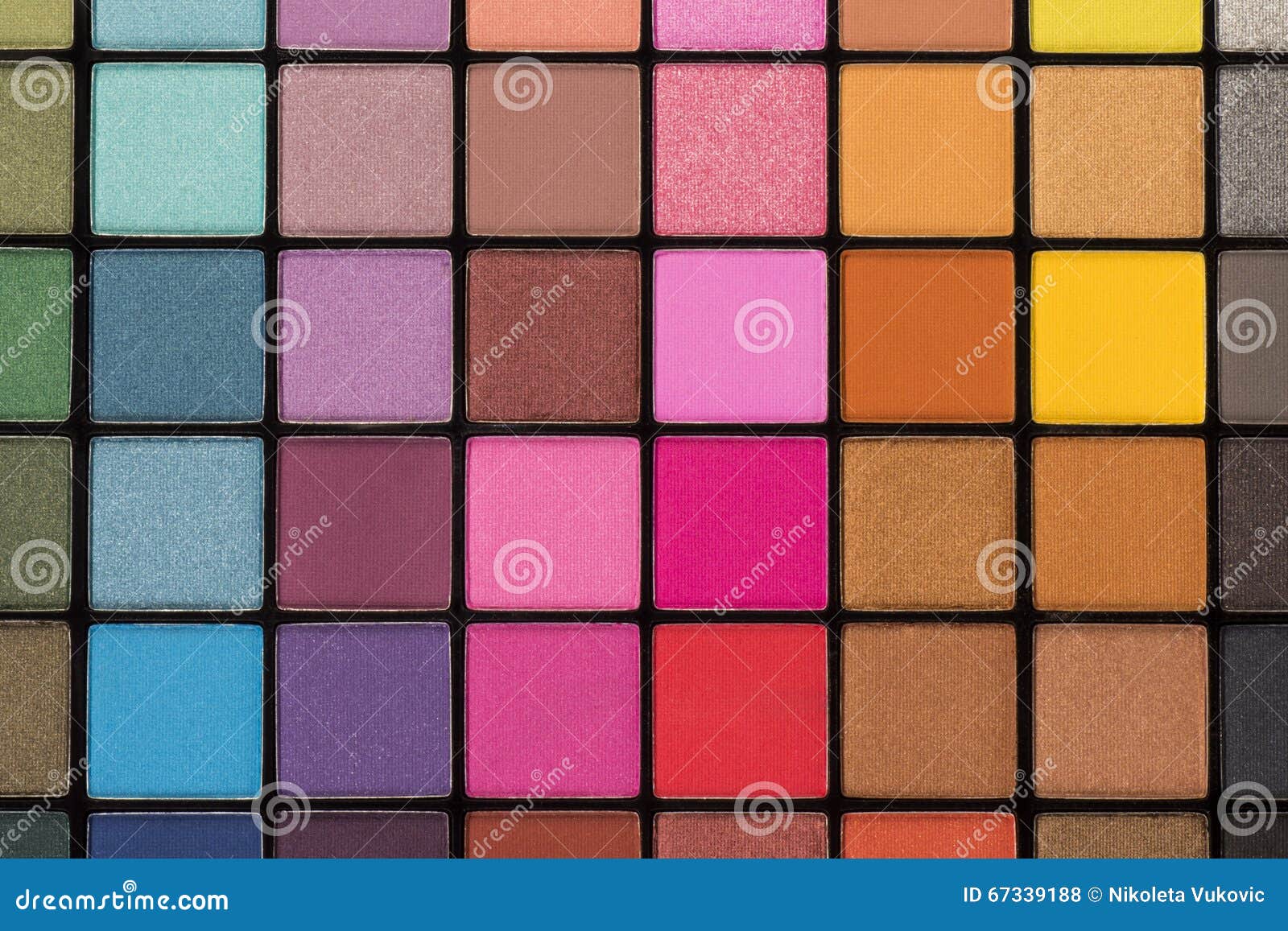 Eye shadow palette stock photo. Image of colorful, green - 67339188