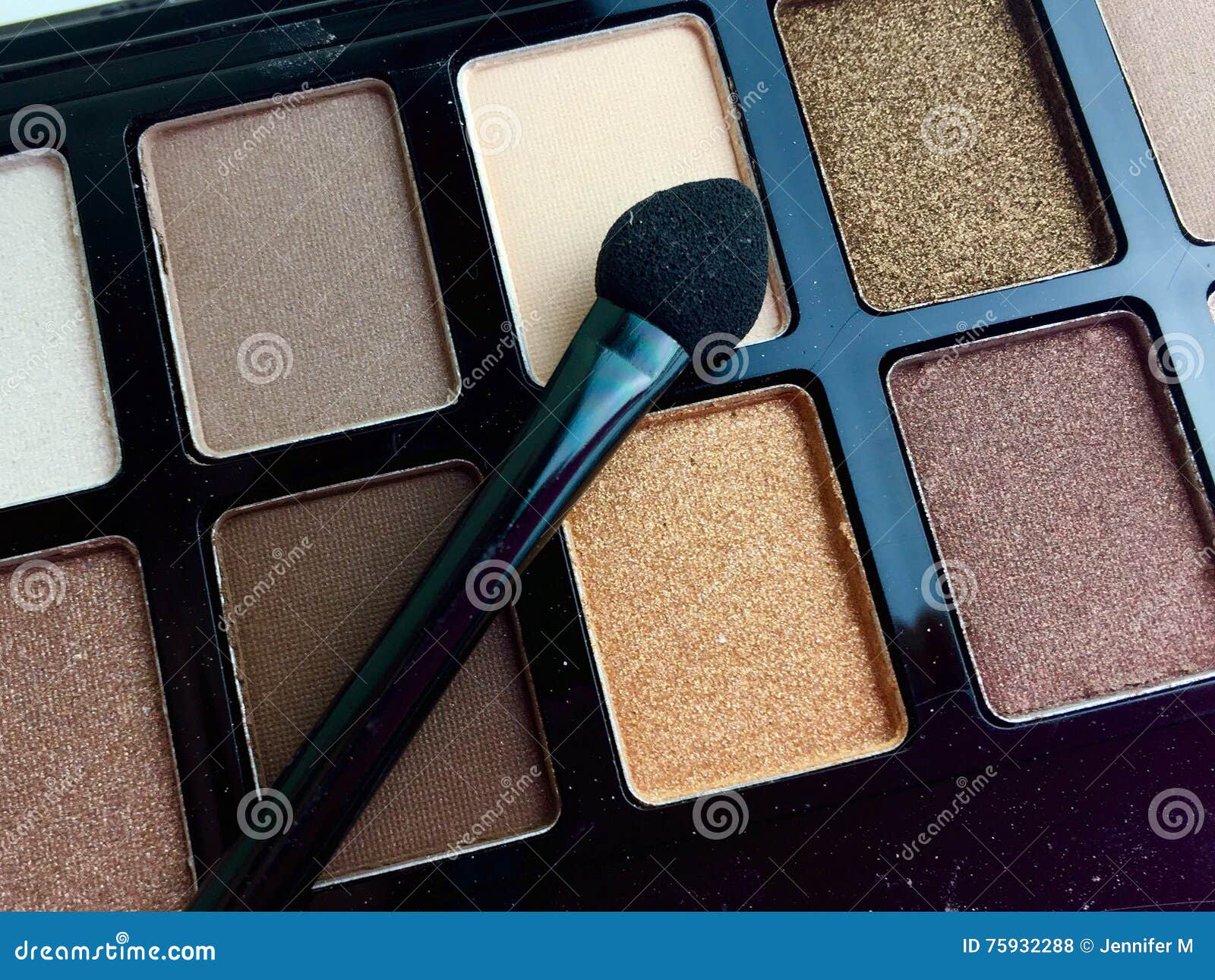 Eye shadow stock photo. Image of isolated, cosmetology - 75932288