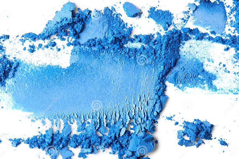 Blue Eye Shadow Texture Background Stock Image - Image of blush, beauty ...