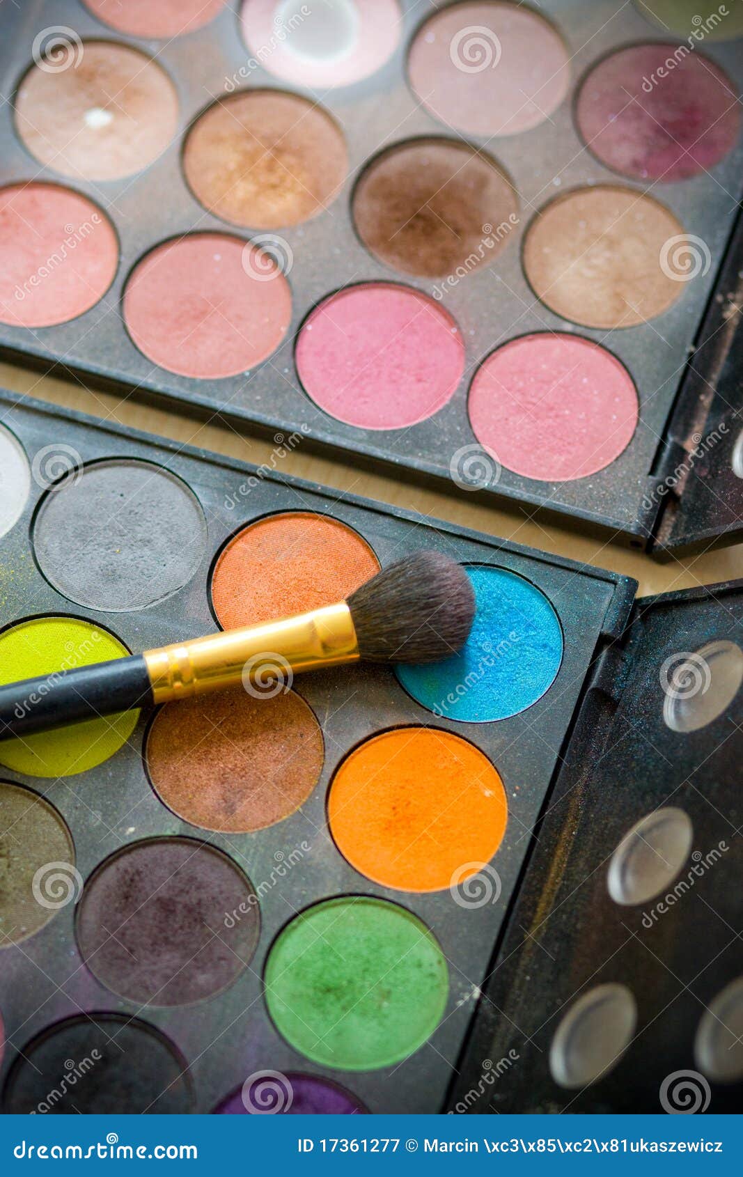 Eye shadows stock image. Image of makeup, cosmetics, beauty - 17361277