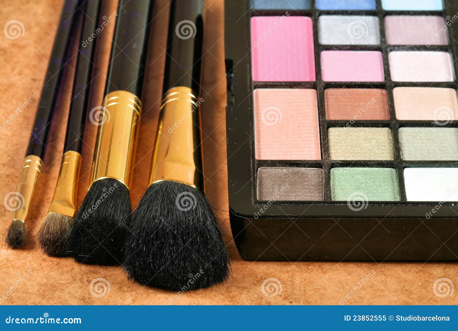 Eye shadows stock image. Image of accessory, makeupm - 23852555
