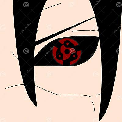 Eye Sharingan. Flat Design Style Vector Illustration Stock Vector ...