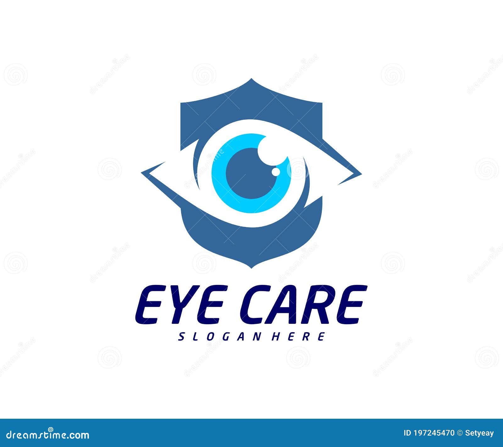 Eye Shield Logo Design Vector Template, Creative Eye Logo Concept, Icon ...