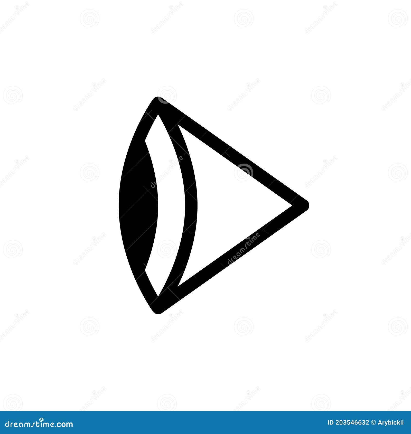 Eyeball Side View Icon