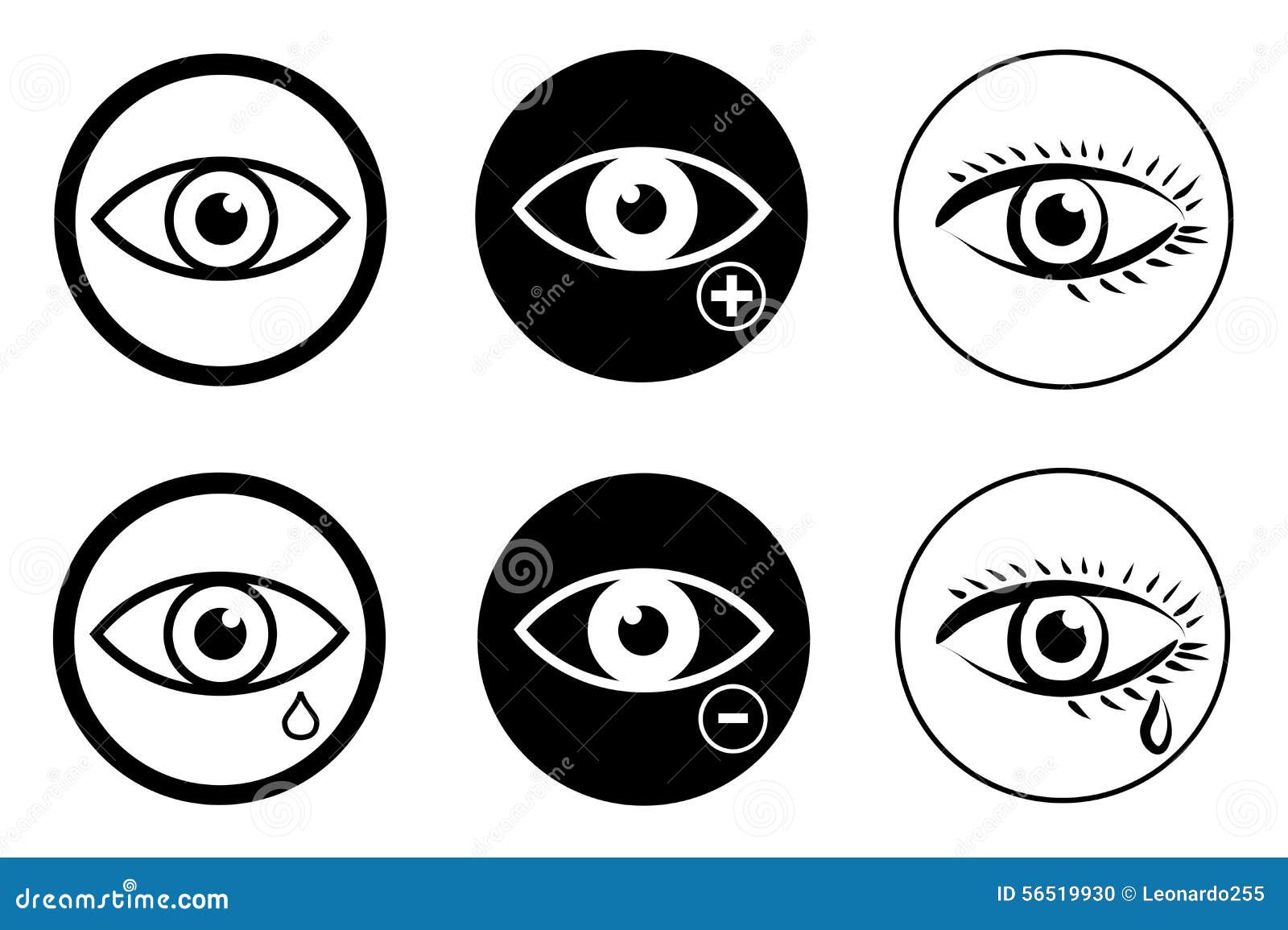 Eye sight stock vector. Illustration of drawing, hospital - 56519930