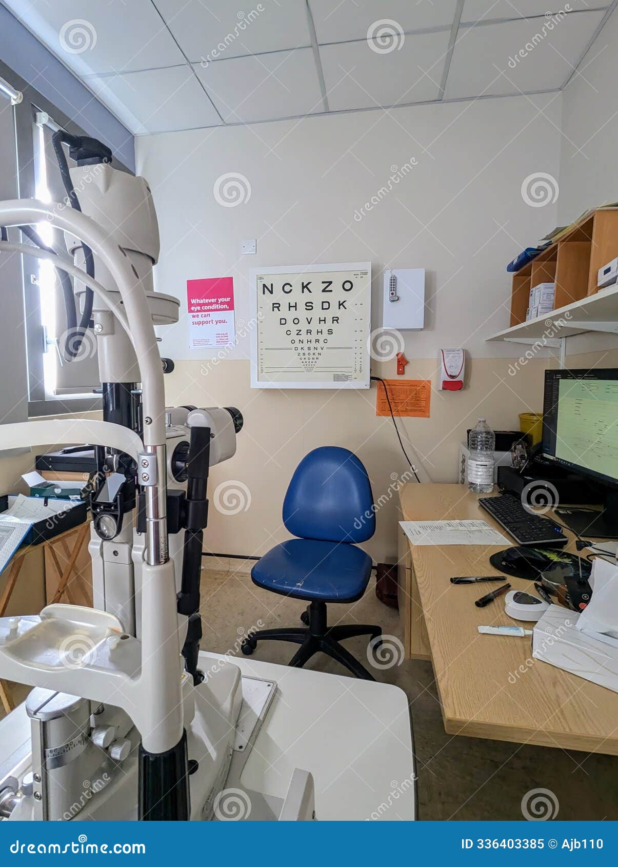 Eye Sight Test Clinic at Hospital Stock Image - Image of stigma, test ...