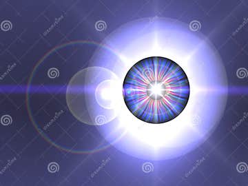 Eye Star stock illustration. Illustration of abstract - 5849271