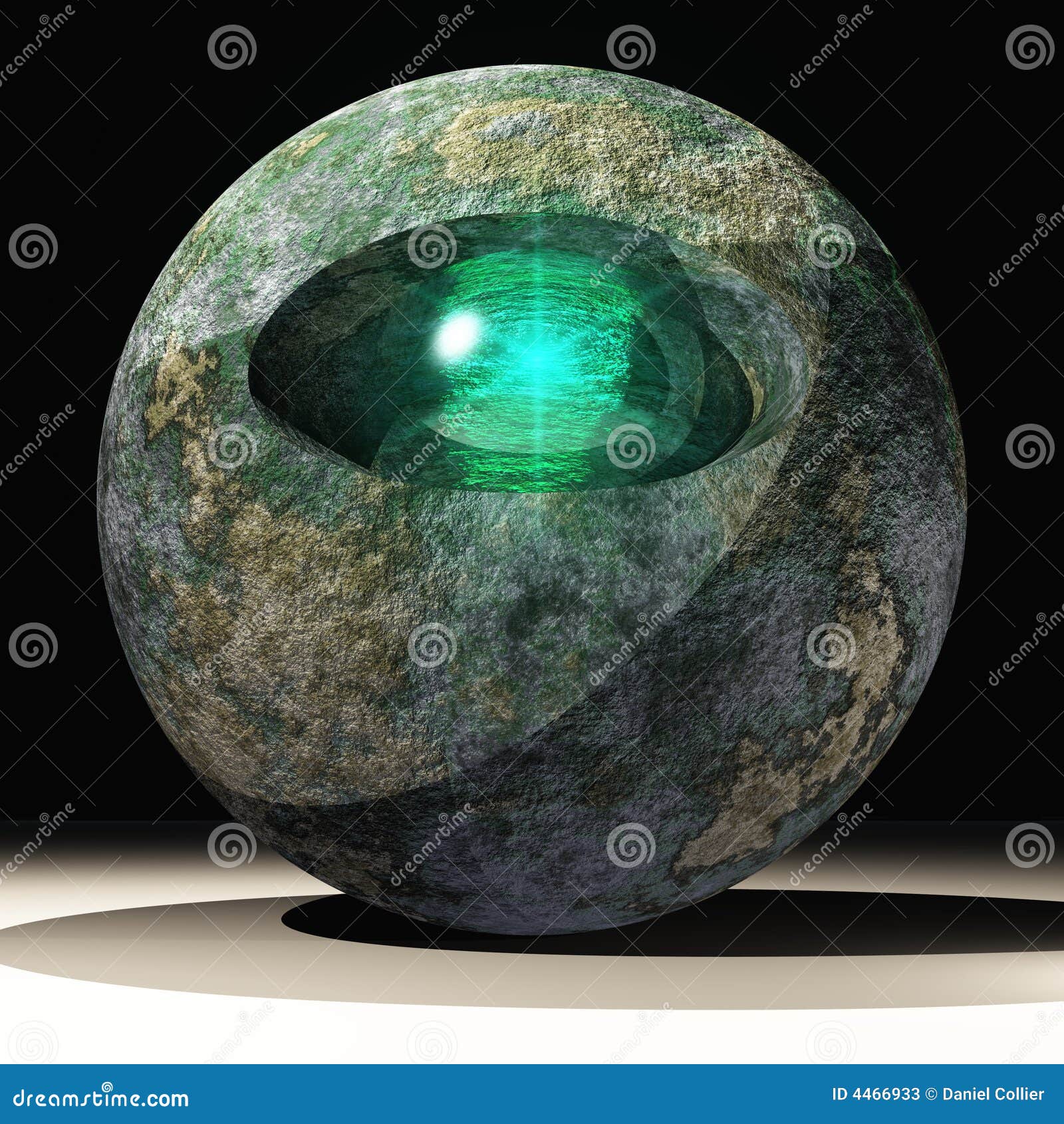 Eye In Stone Jewel Royalty-Free Stock Photography | CartoonDealer.com ...