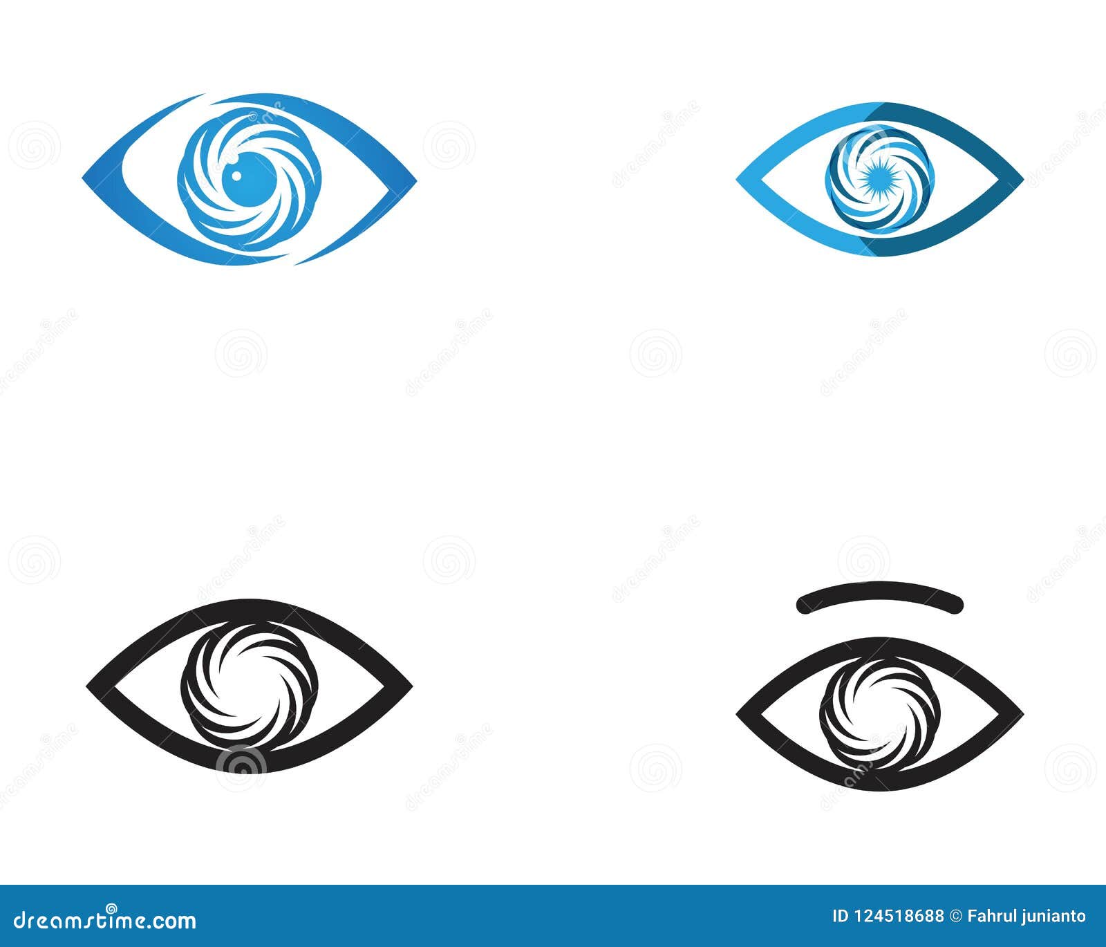 Eye Symbol Illustration Design Vector Stock Vector - Illustration of ...