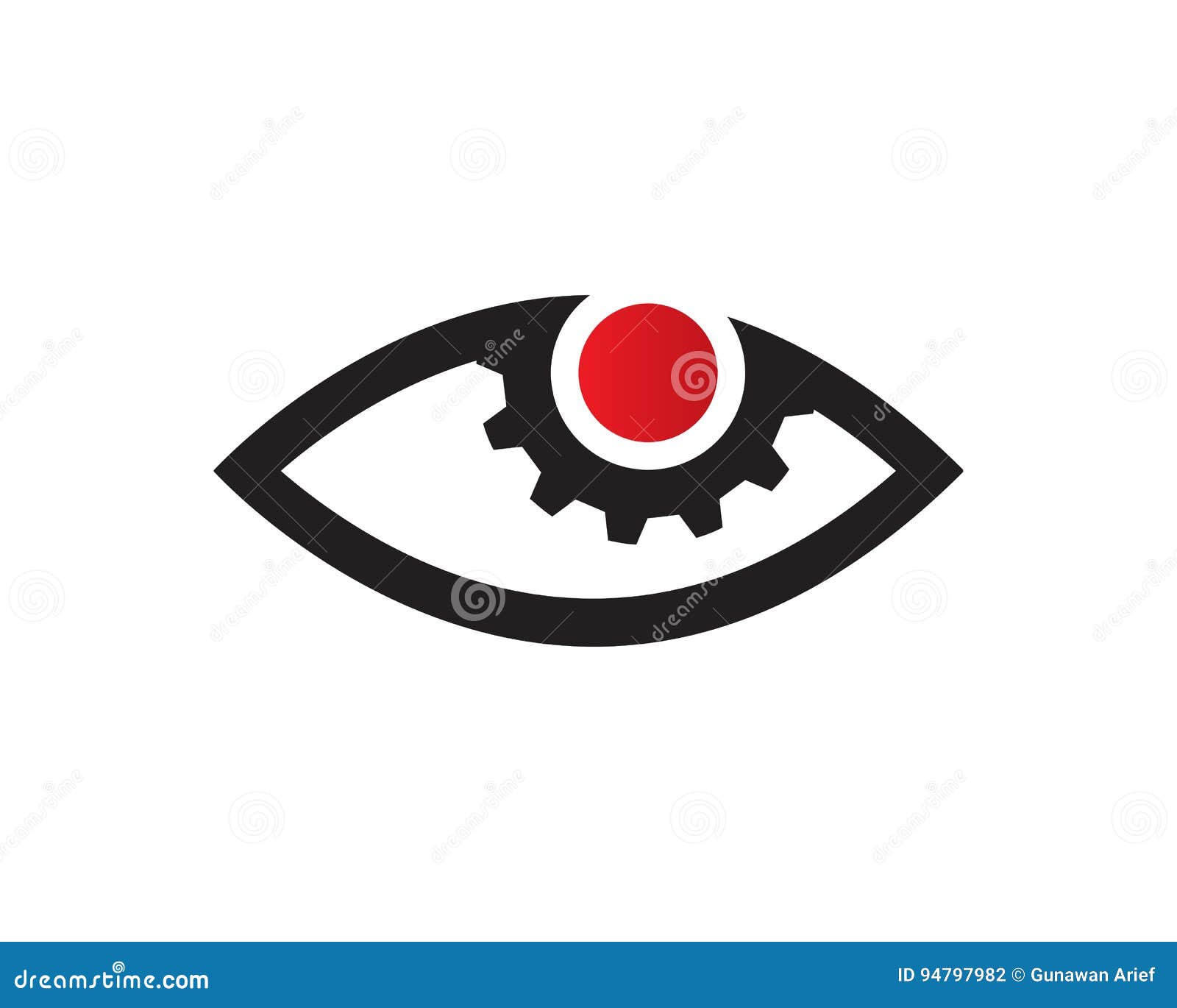 Eye Tech Logo Template Design Vector, Emblem, Design Concept, Creative ...