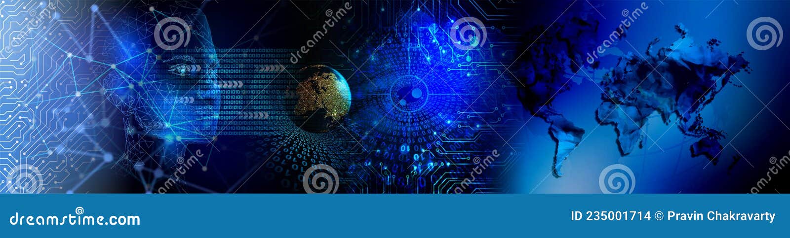 Eye on Technology Background. Eye of Information. Digital Vision Stock ...