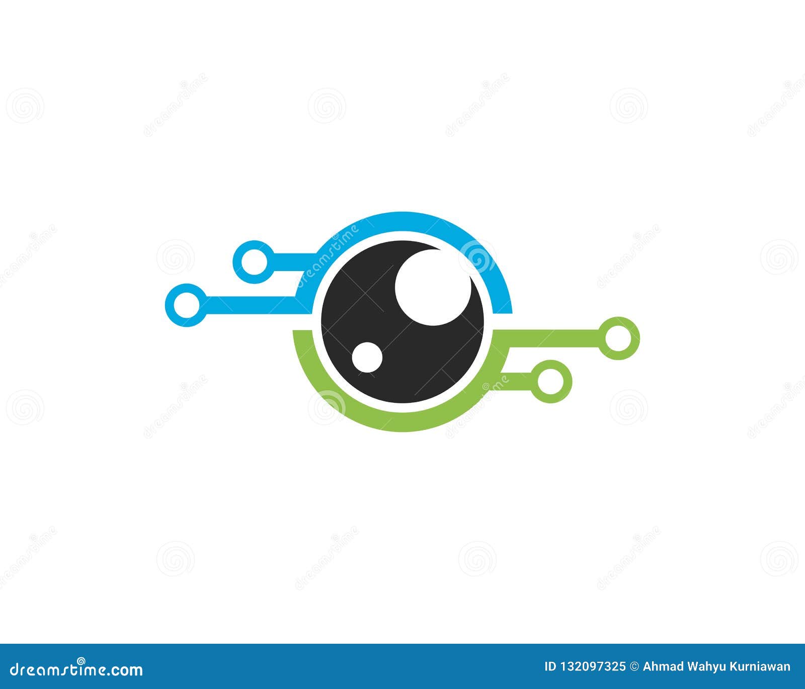 Eye Technology Logo Template Stock Vector - Illustration of company ...