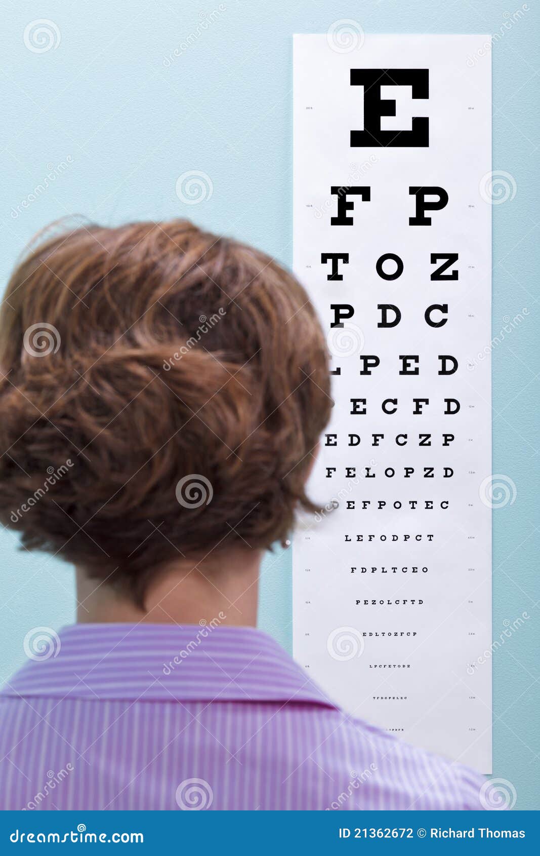 Eye test stock photo. Image of chart, adult, woman, ophthalmology ...