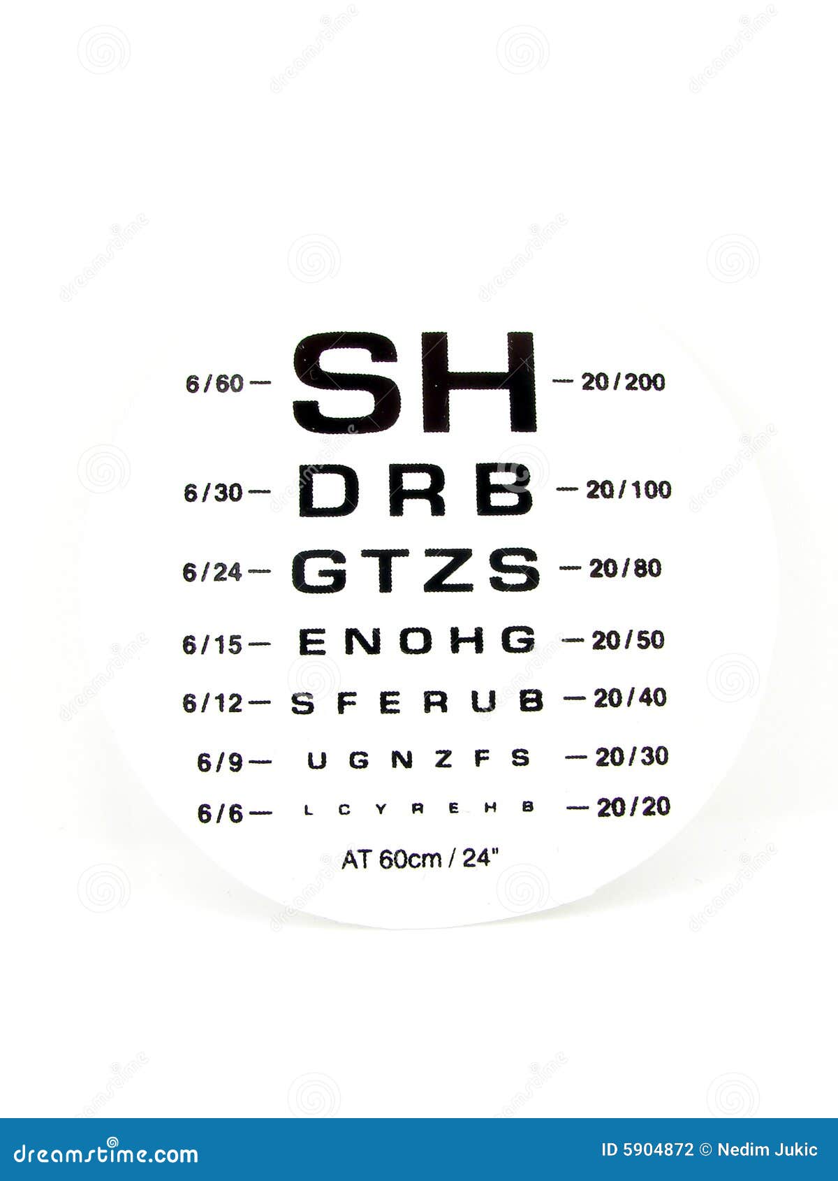 Eye test stock photo. Image of letters, eyesight, sight - 5904872